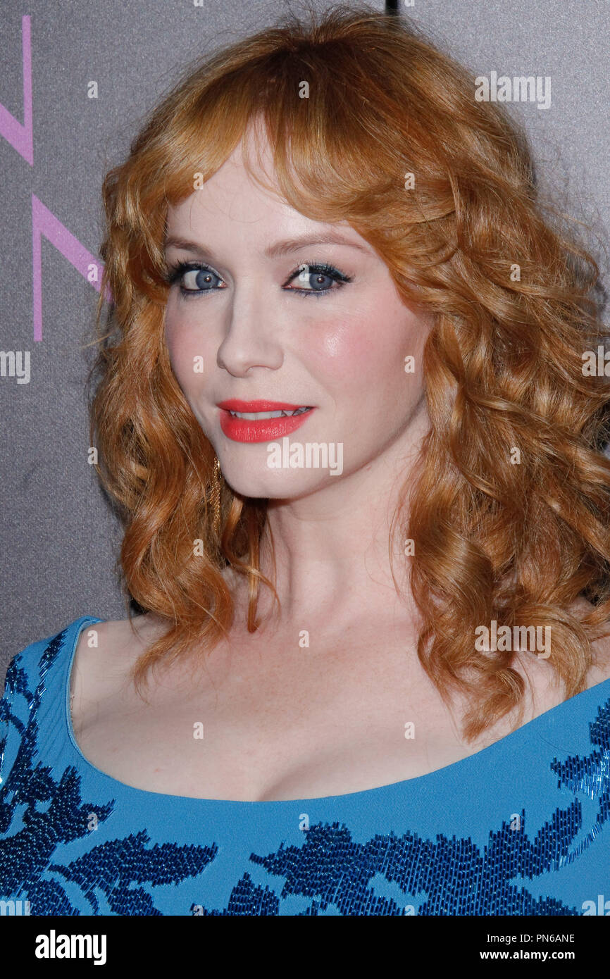 Christina Hendricks At The Premiere Of The Neon Demon Held At Arclight Cinemas Cinerama Dome