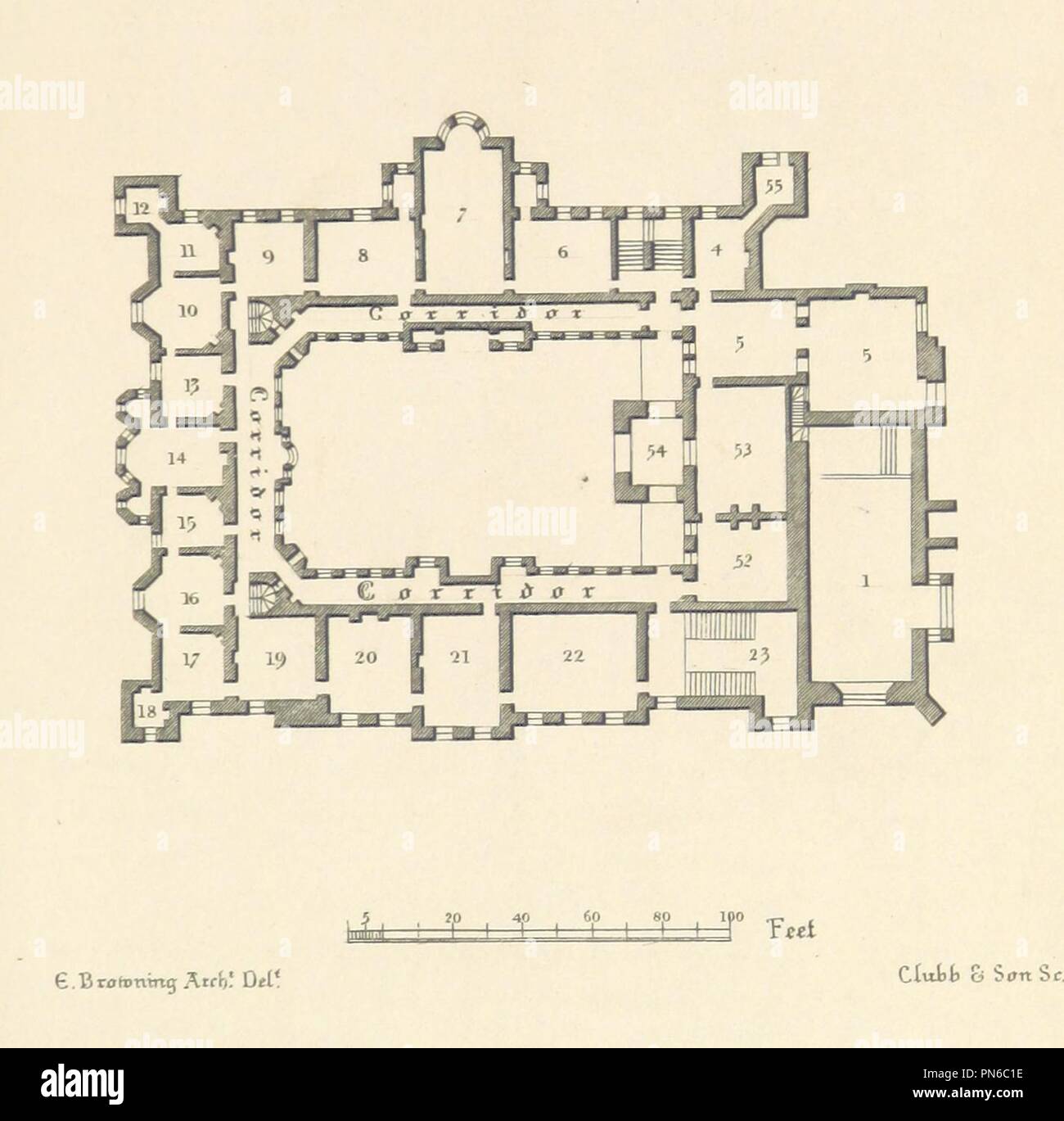 Burghley House Floor Plan