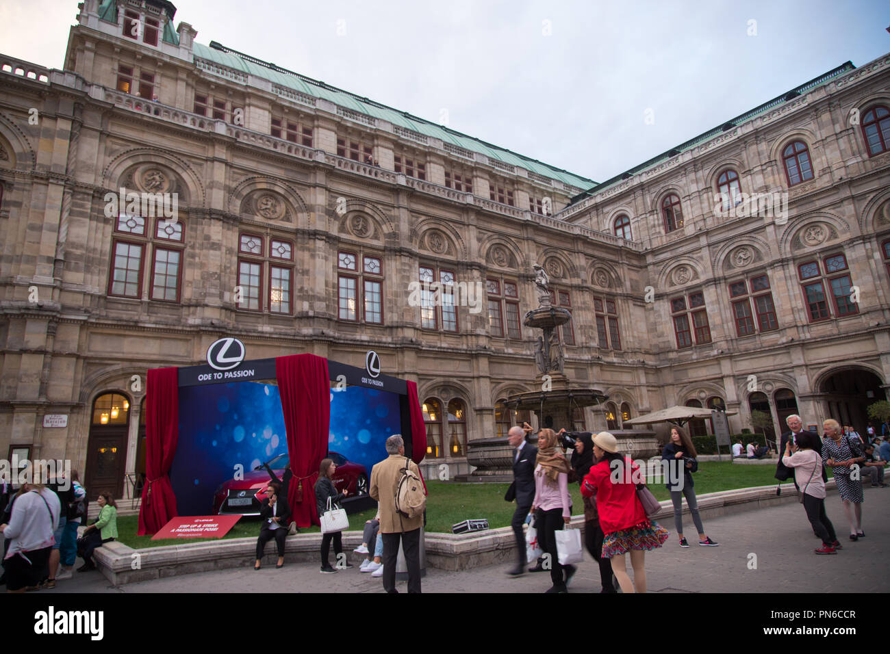 Vienna, Austria, September 7, 2018.Cityscape views of one of Europe's ...