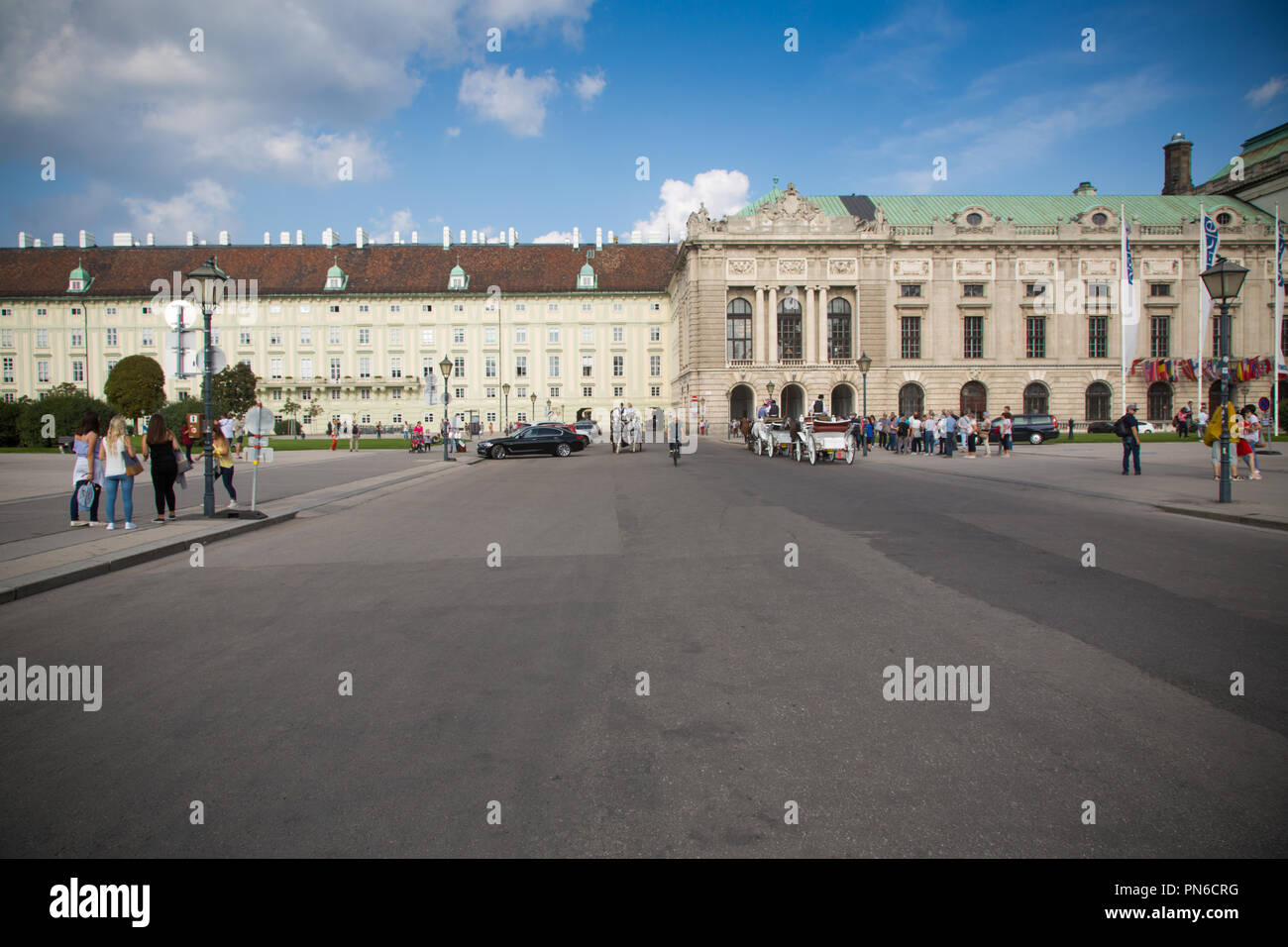 Vienna, Austria, September 7, 2018.Cityscape views of one of Europe's ...