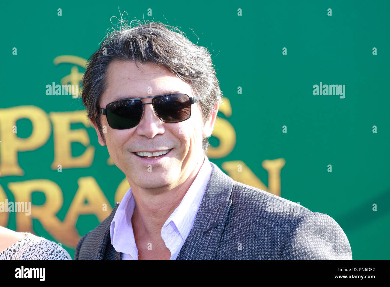 Lou Diamond Phillips at the World Premiere of Disney's "Pete's Dragon ...