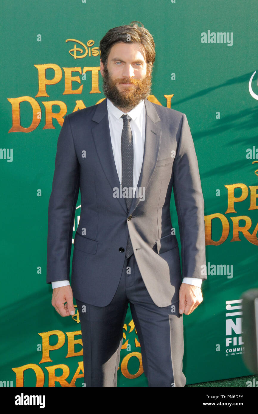 Wes Bentley at the World Premiere of Disney's "Pete's Dragon" held at ...
