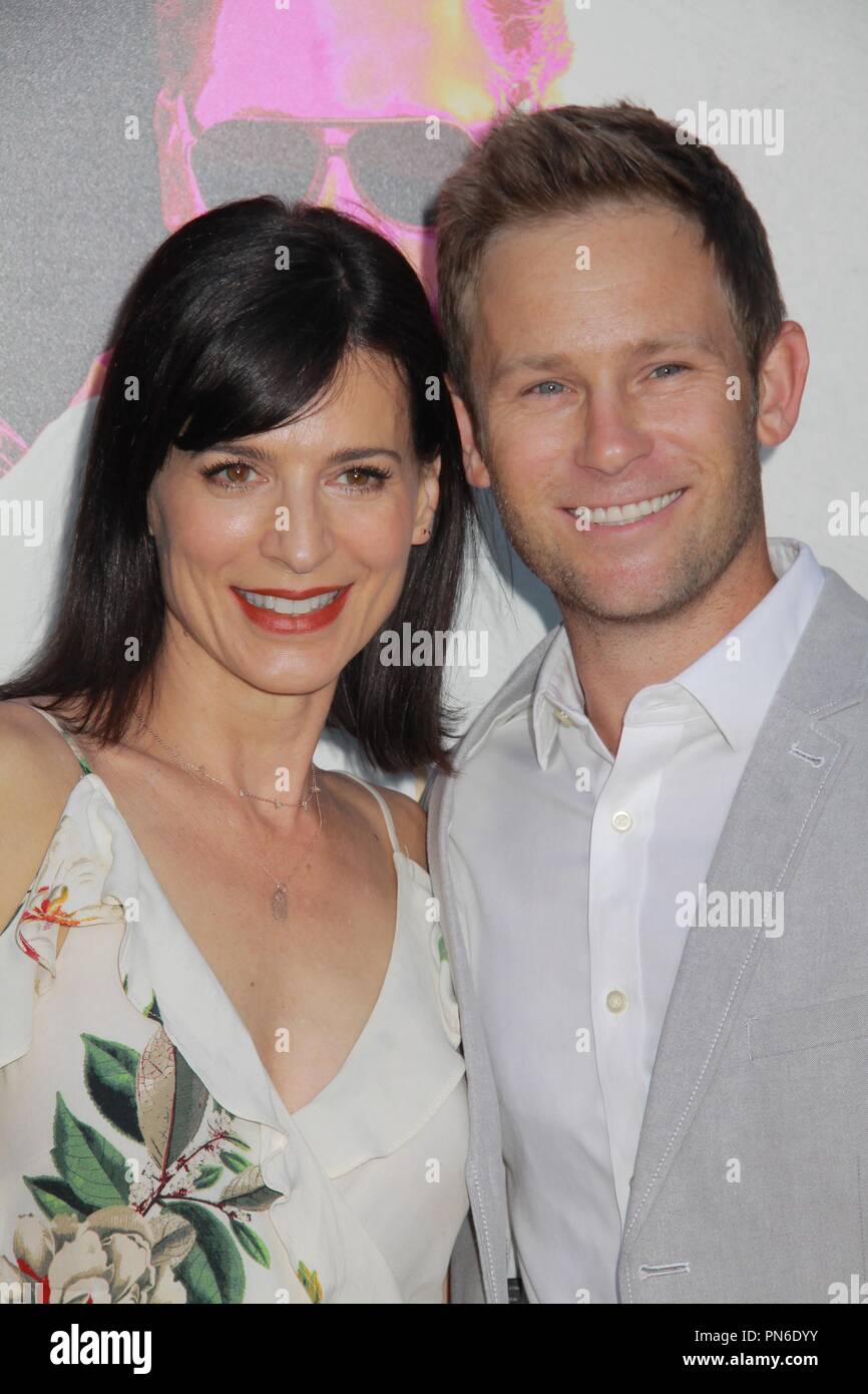 Perrey Reeves, Aaron Fox 08/15/2016 "War Dogs" Premiere held at the TCL ...
