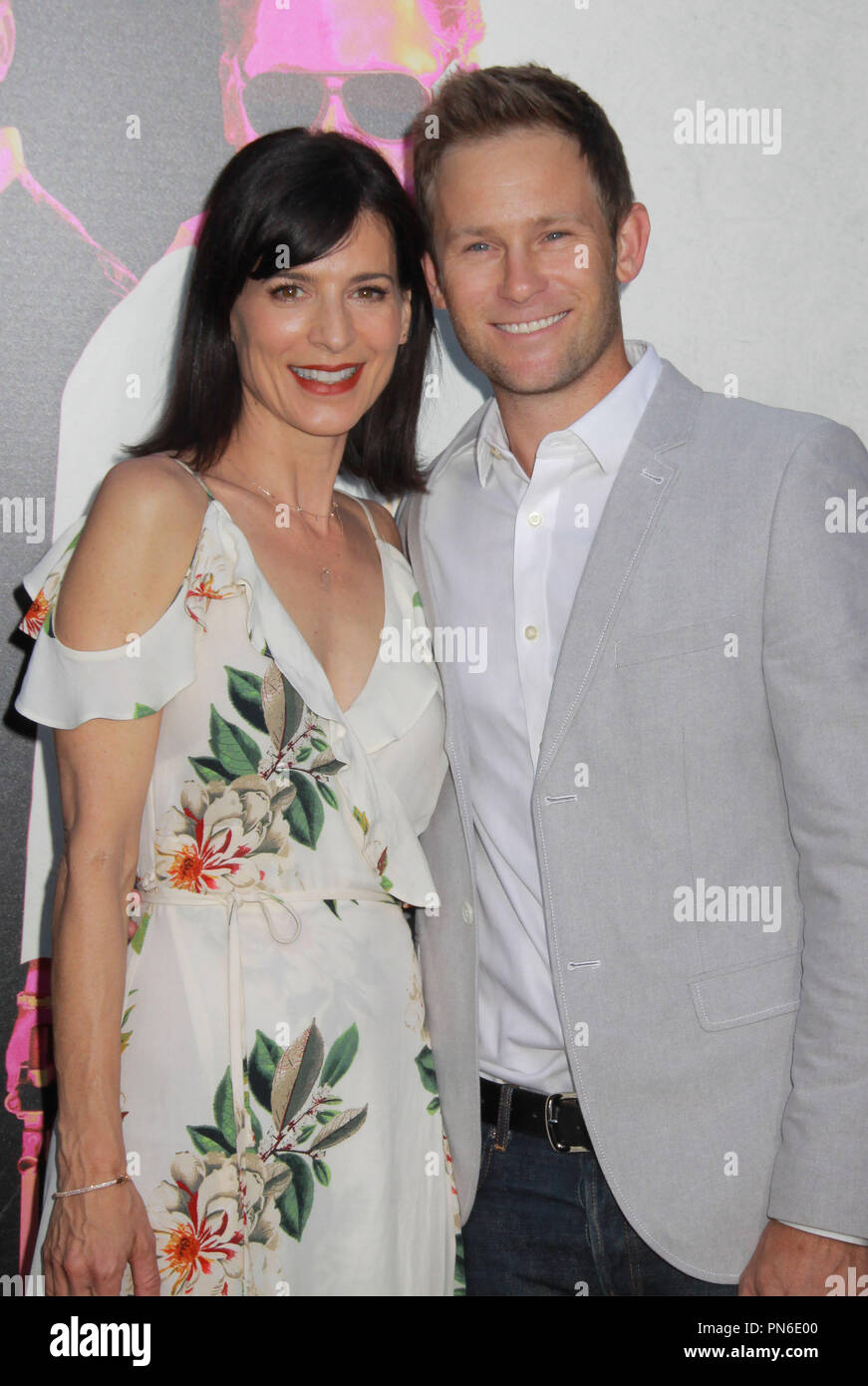 Perrey Reeves, Aaron Fox 08/15/2016 "War Dogs" Premiere held at the TCL ...