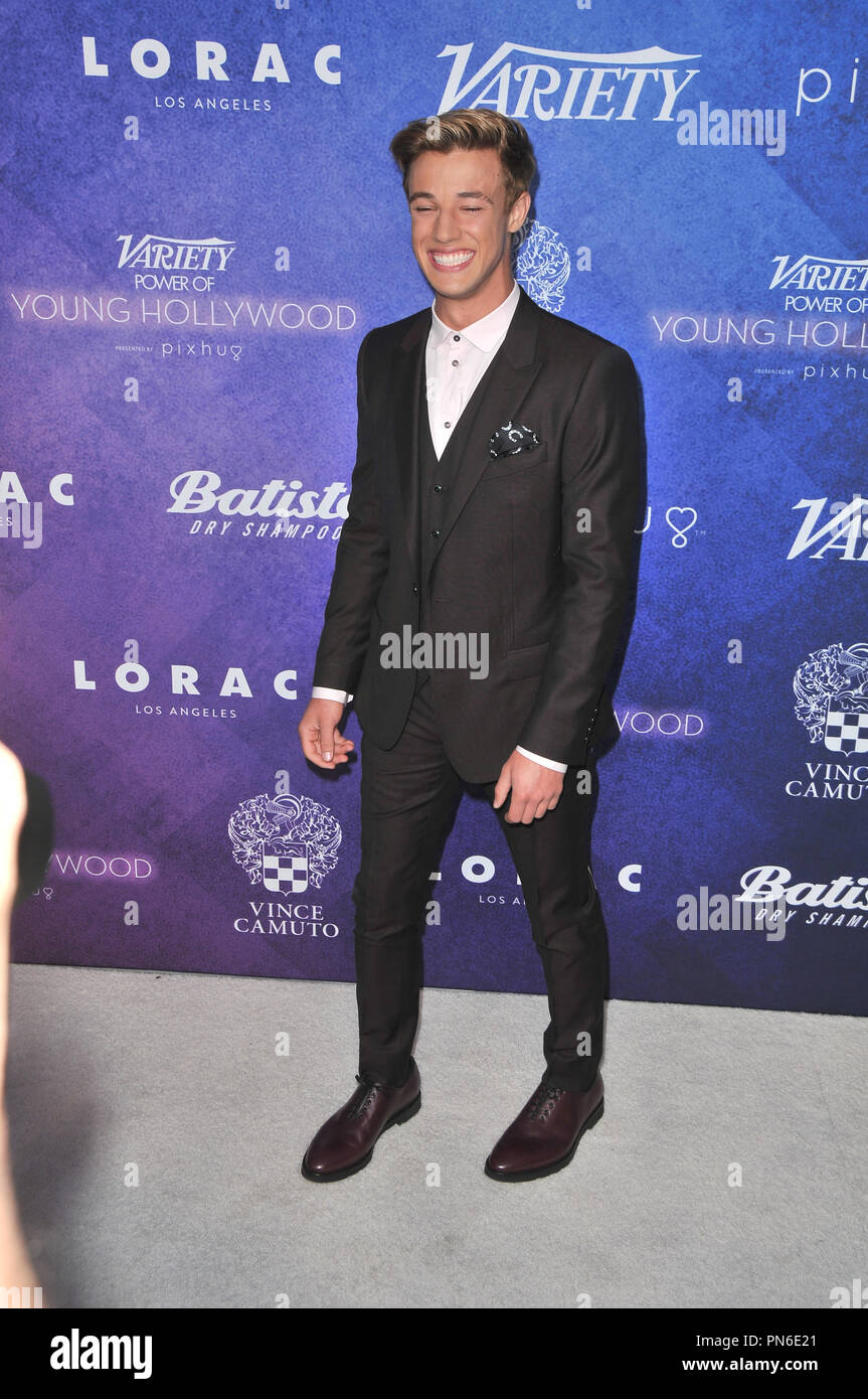 Cameron Dallas at the Variety's Power Of Young Hollywood held at ...