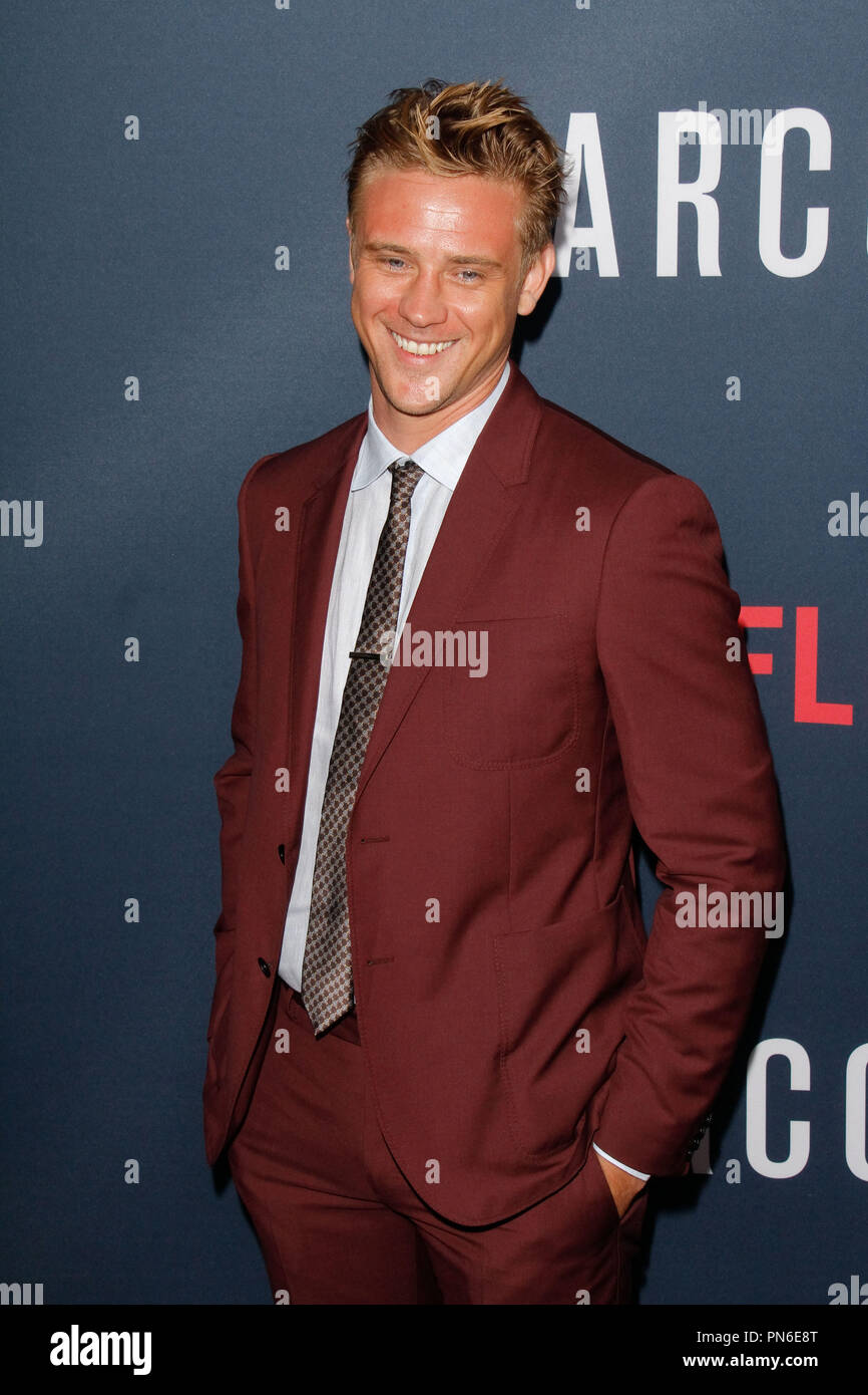 Boyd Holbrook at the Premiere of Netflix's "Narcos" Season 2 Premiere ...