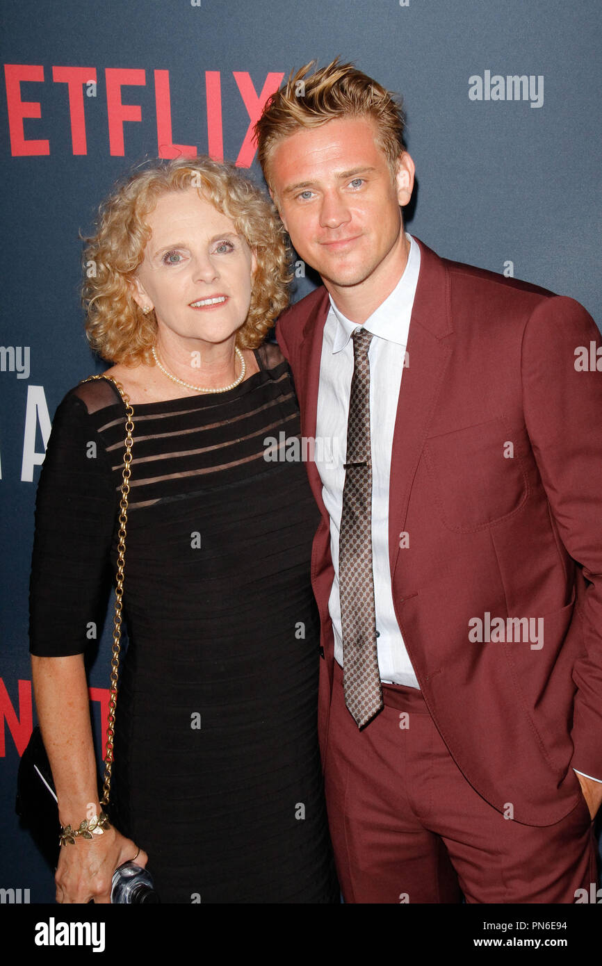 Boyd Holbrook and his Mother at the Premiere of Netflix's "Narcos ...