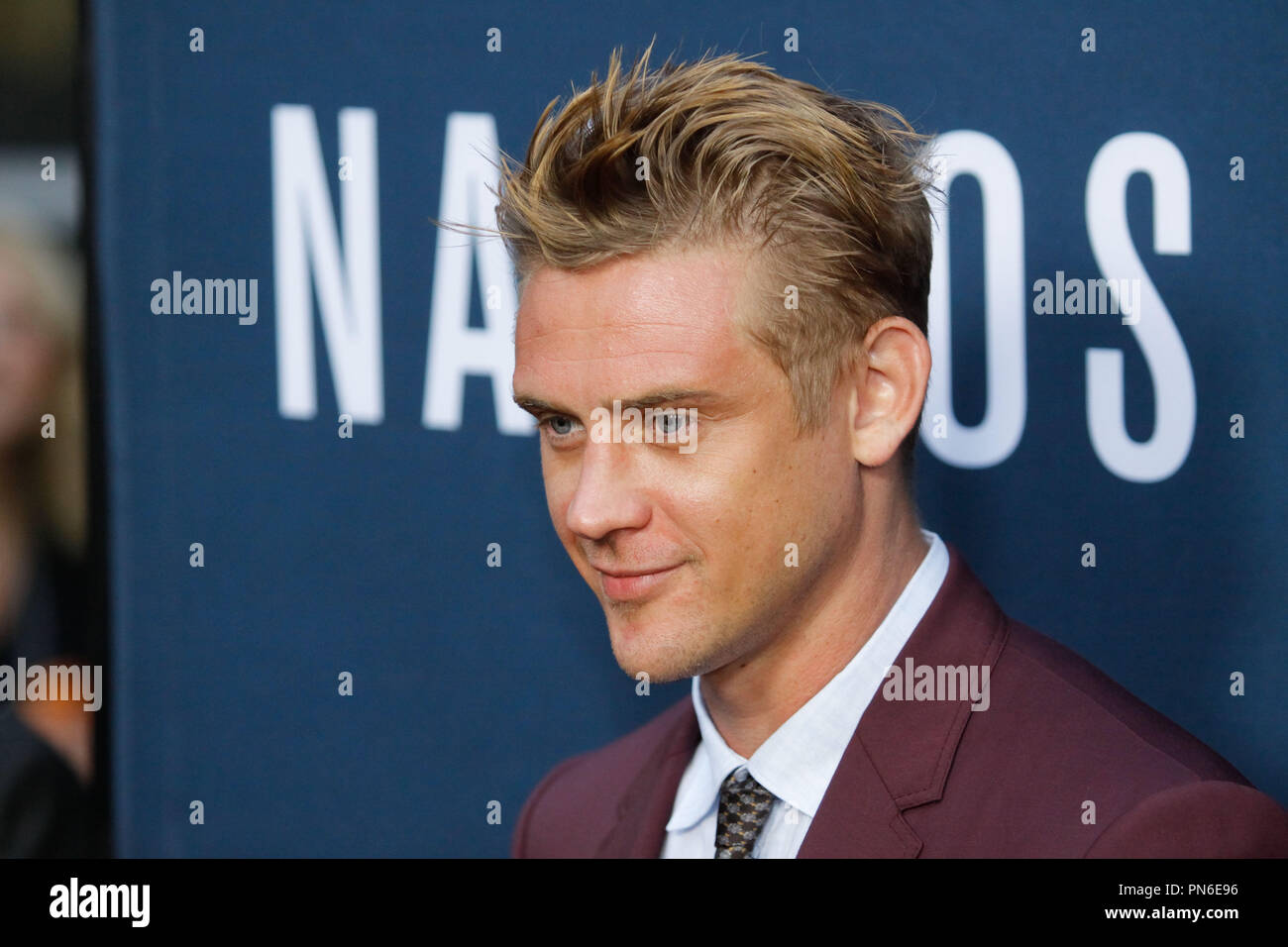 Boyd Holbrook at the Premiere of Netflix's "Narcos" Season 2 Premiere ...