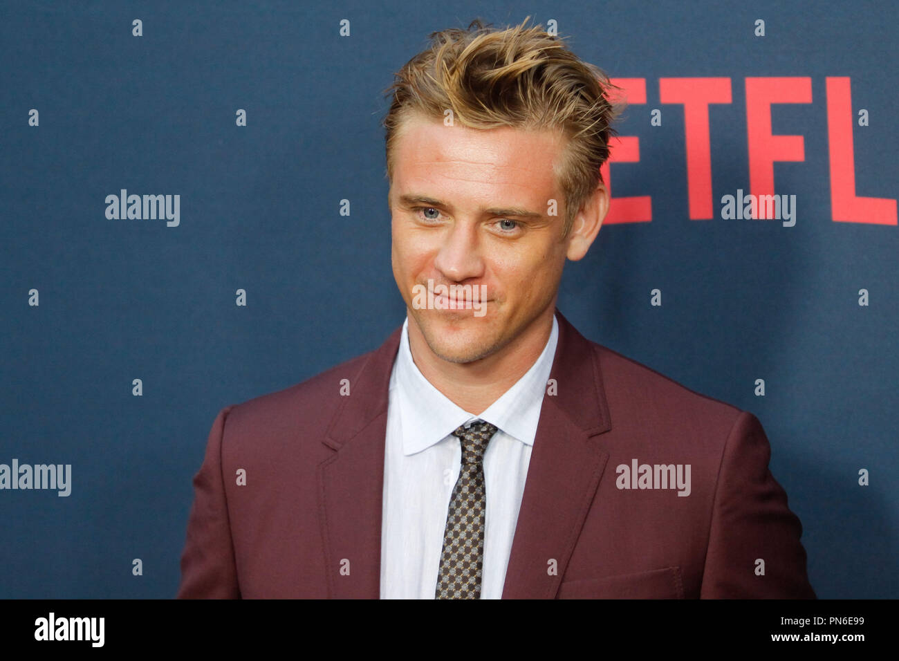 Boyd Holbrook at the Premiere of Netflix's "Narcos" Season 2 Premiere ...