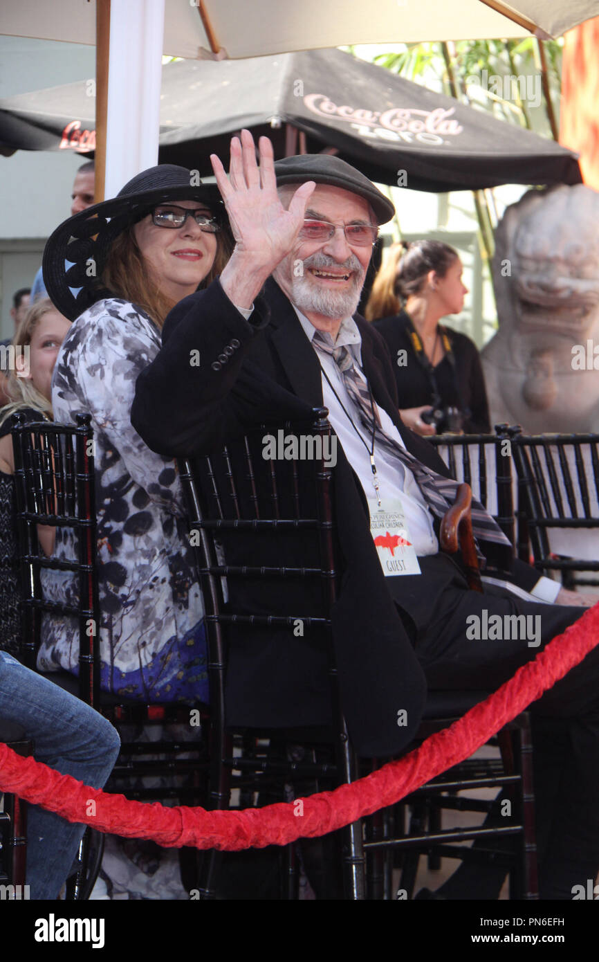 Martin Landau at Tim Burton's Hand And Footprint Ceremony held at the ...