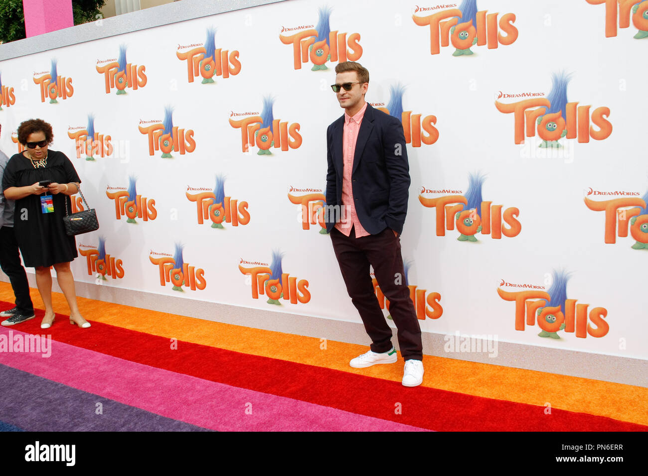 Justin Timberlake at the Premiere of DreamWorks Animation and Twentieth ...
