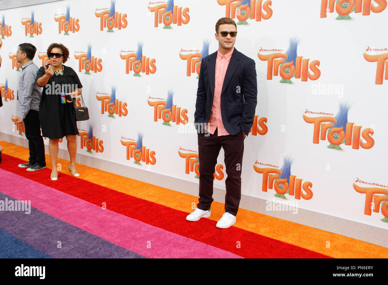 Justin Timberlake at the Premiere of DreamWorks Animation and Twentieth ...