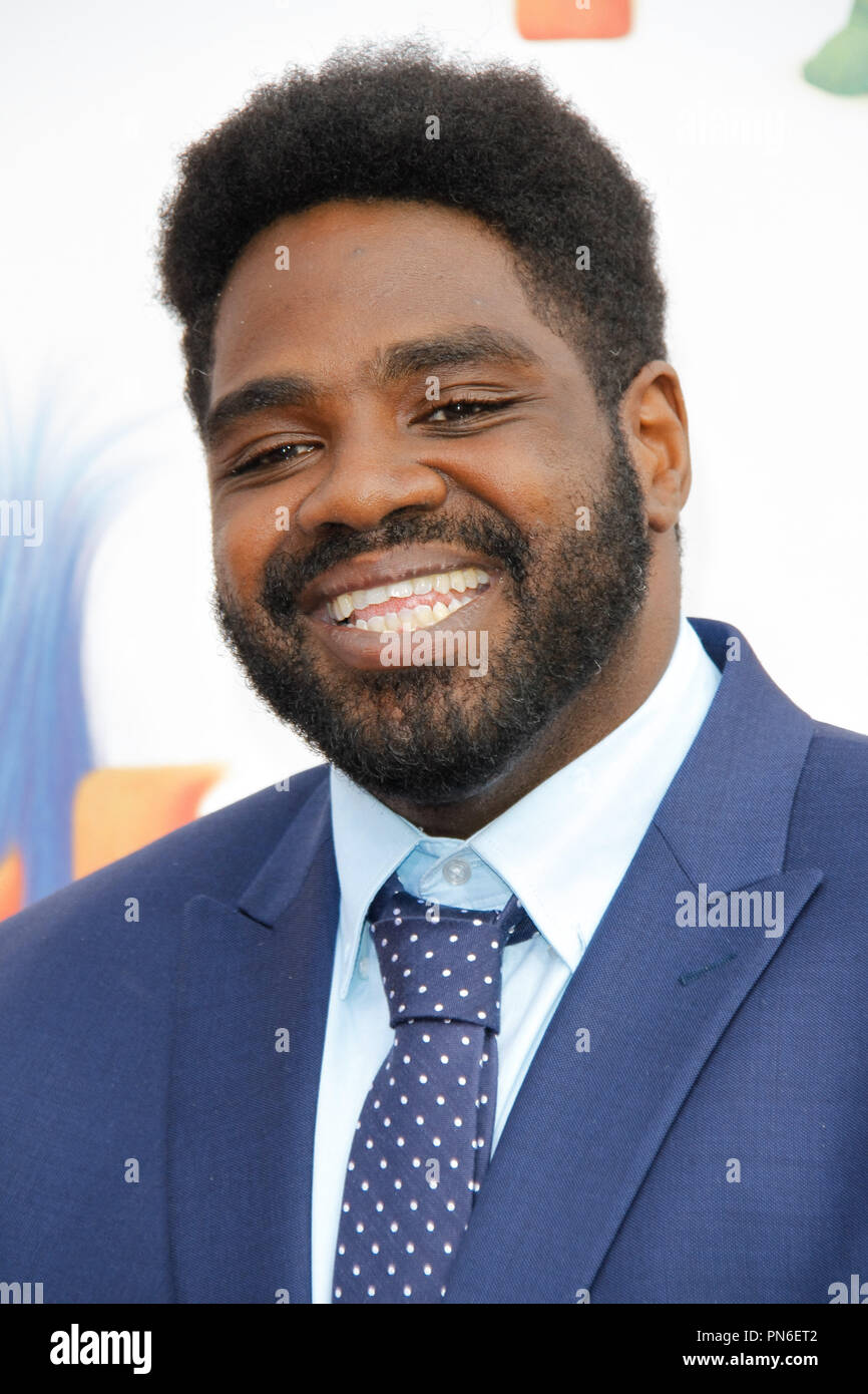 Ron Funches at the Premiere of DreamWorks Animation and Twentieth ...