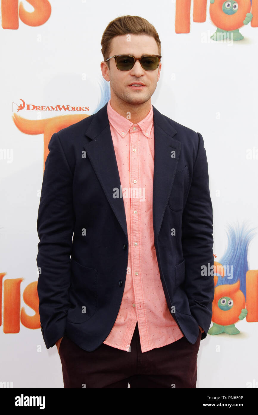 Justin Timberlake at the Premiere of DreamWorks Animation and Twentieth ...