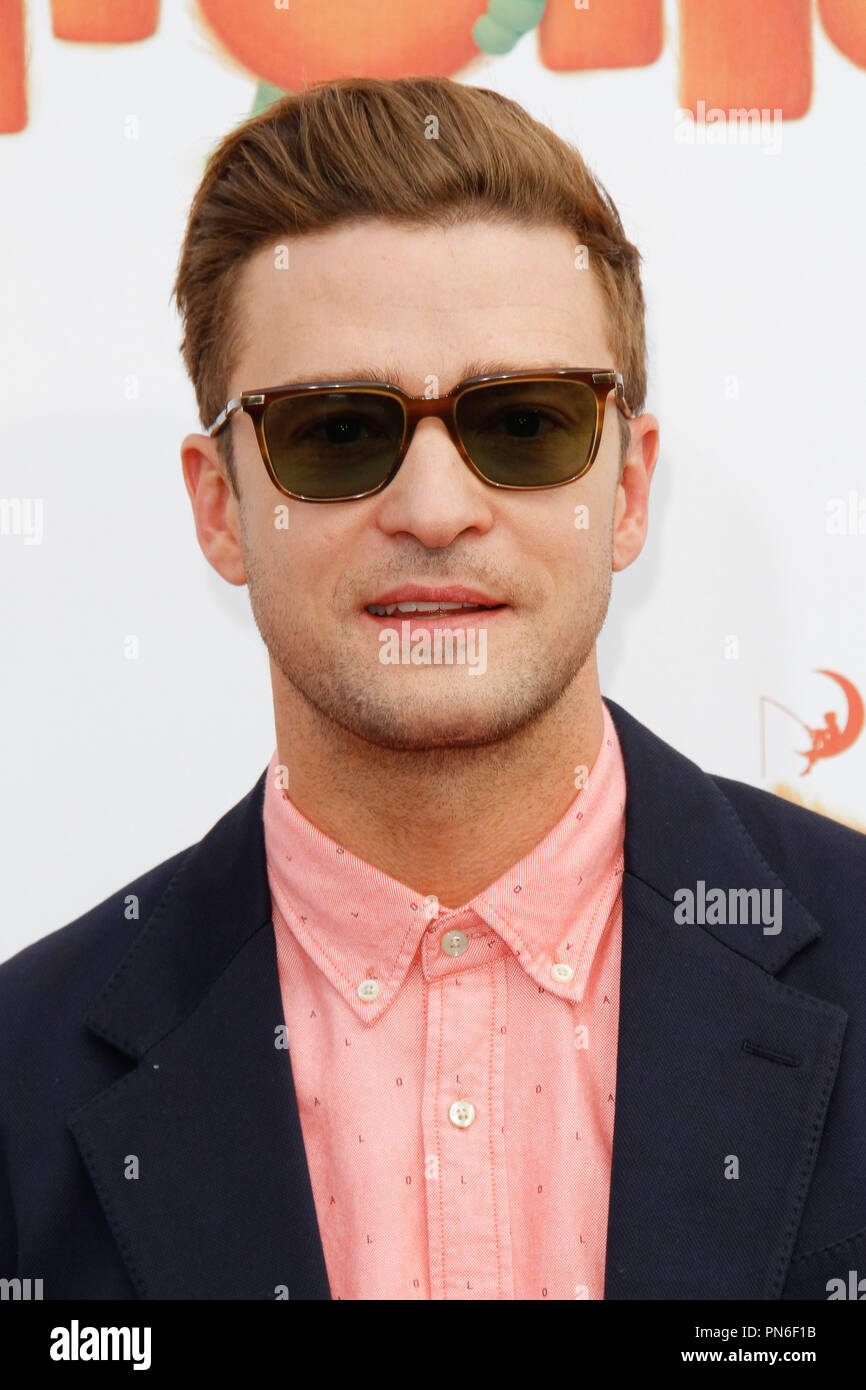 Justin Timberlake at the Premiere of DreamWorks Animation and Twentieth ...