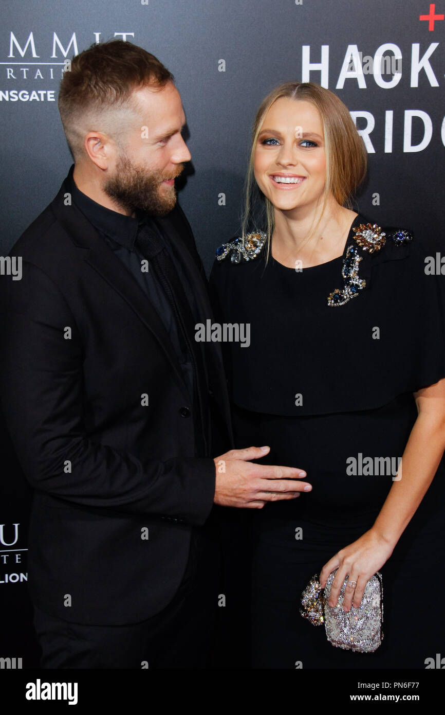 Mark Webber and Teresa Palmer at the Premiere of Lionsgate's "Hacksaw ...