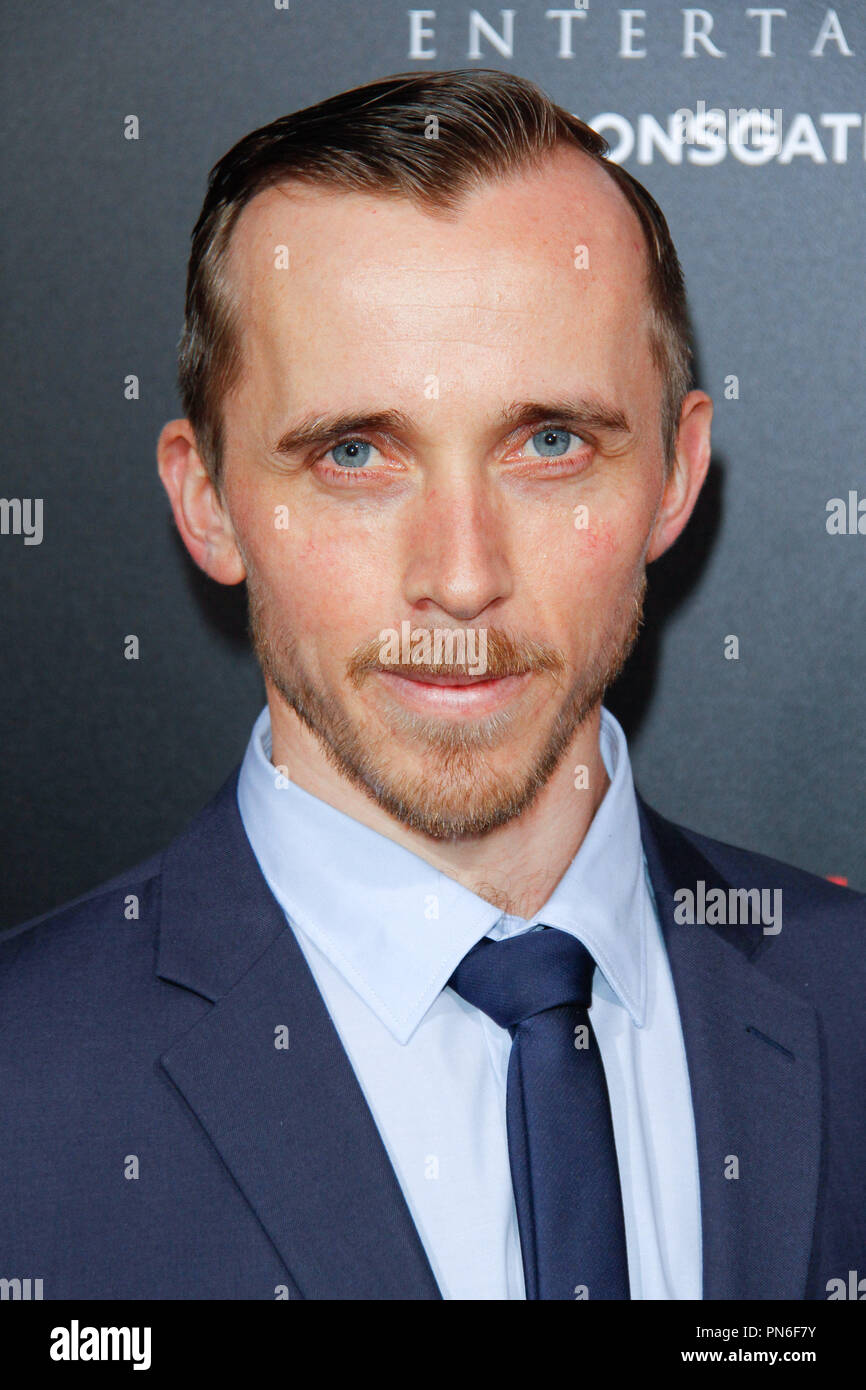 Benedict Hardie at the Premiere of Lionsgate's "Hacksaw Ridge" held at ...