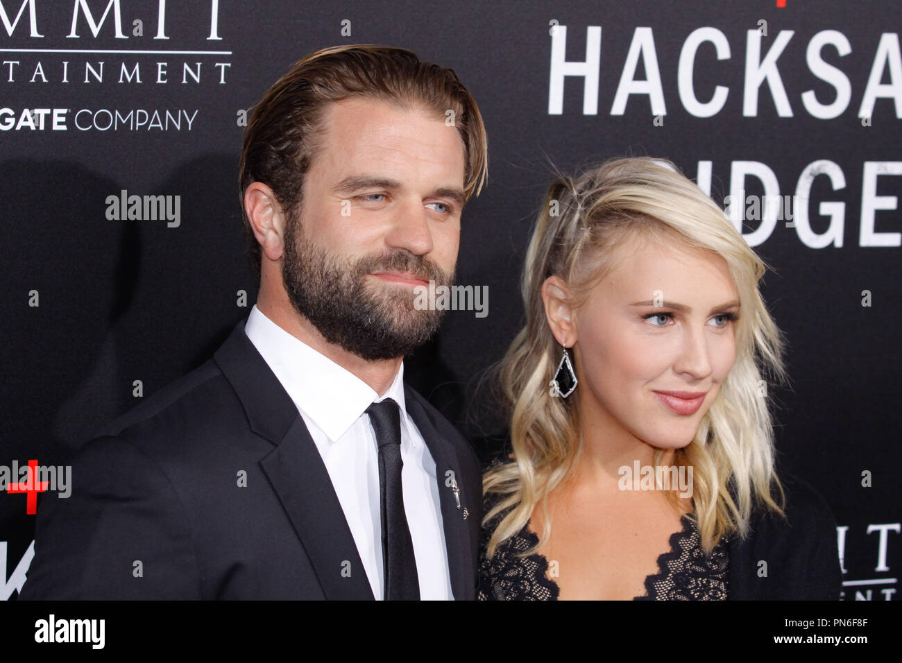Milo Gibson at the Premiere of Lionsgate's "Hacksaw Ridge" held at the ...
