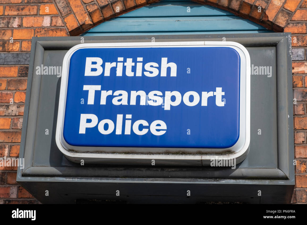 British transport police logo hi-res stock photography and images - Alamy