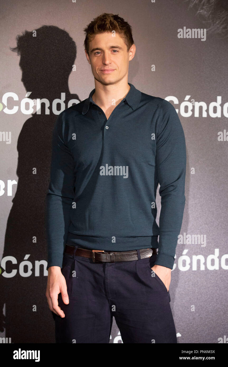Max Irons at the Photocall to the TV series 'Condor' at the Hotel Santo ...