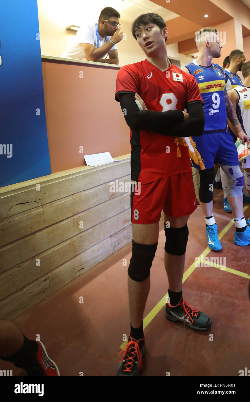 Rome, Italy. 9th Sep, 2018. Masahiro Yanagida (JPN) Volleyball ...