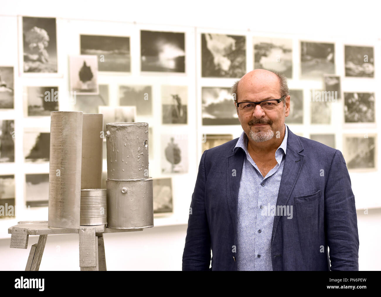 20 September 2018, North Rhine-Westphalia, Wuppertal: Bogomir Ecker ...