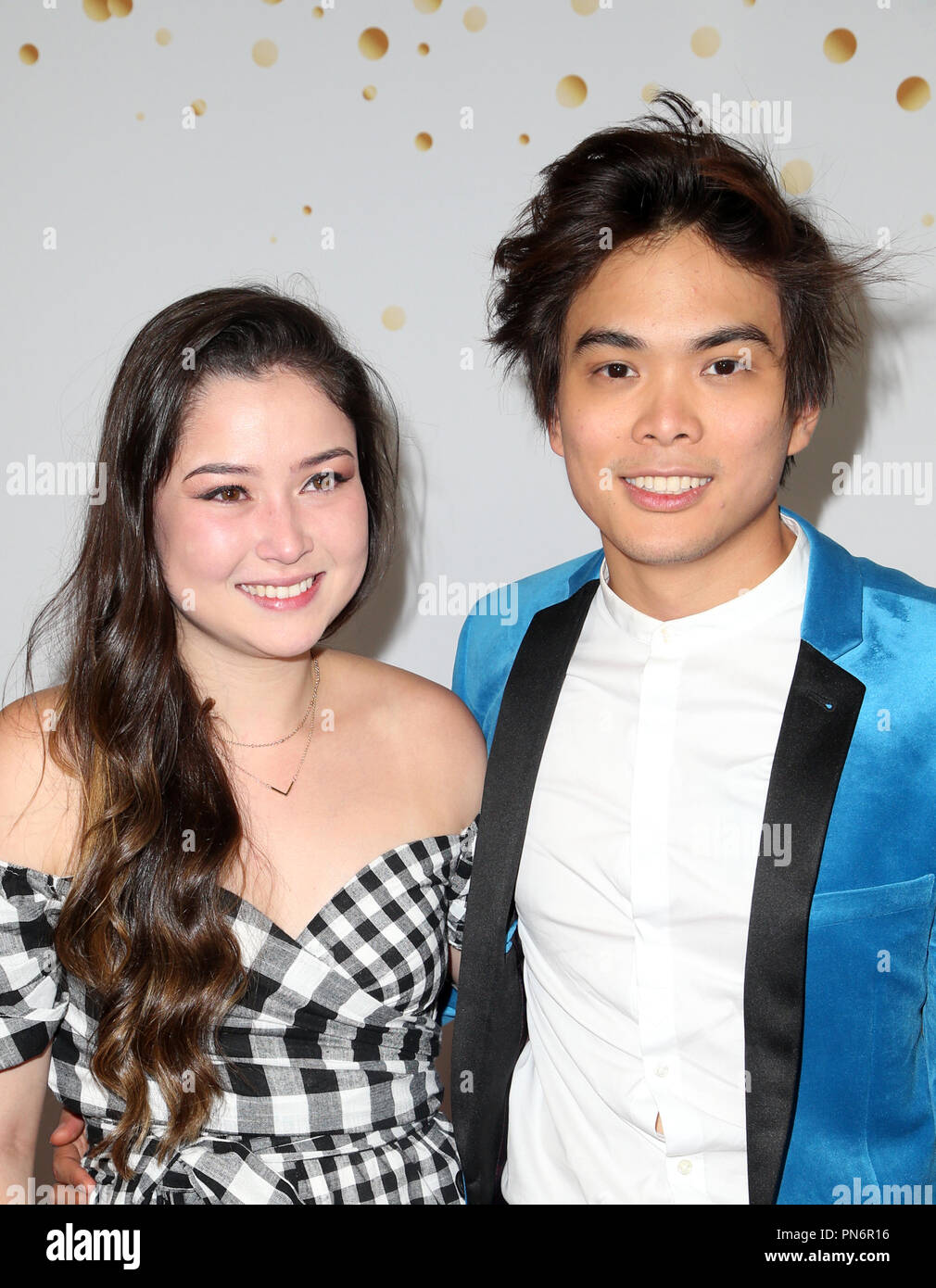 Hollywood, Ca. 19th Sep, 2018. Shin Lim, Casey Thomas, at "America's ...