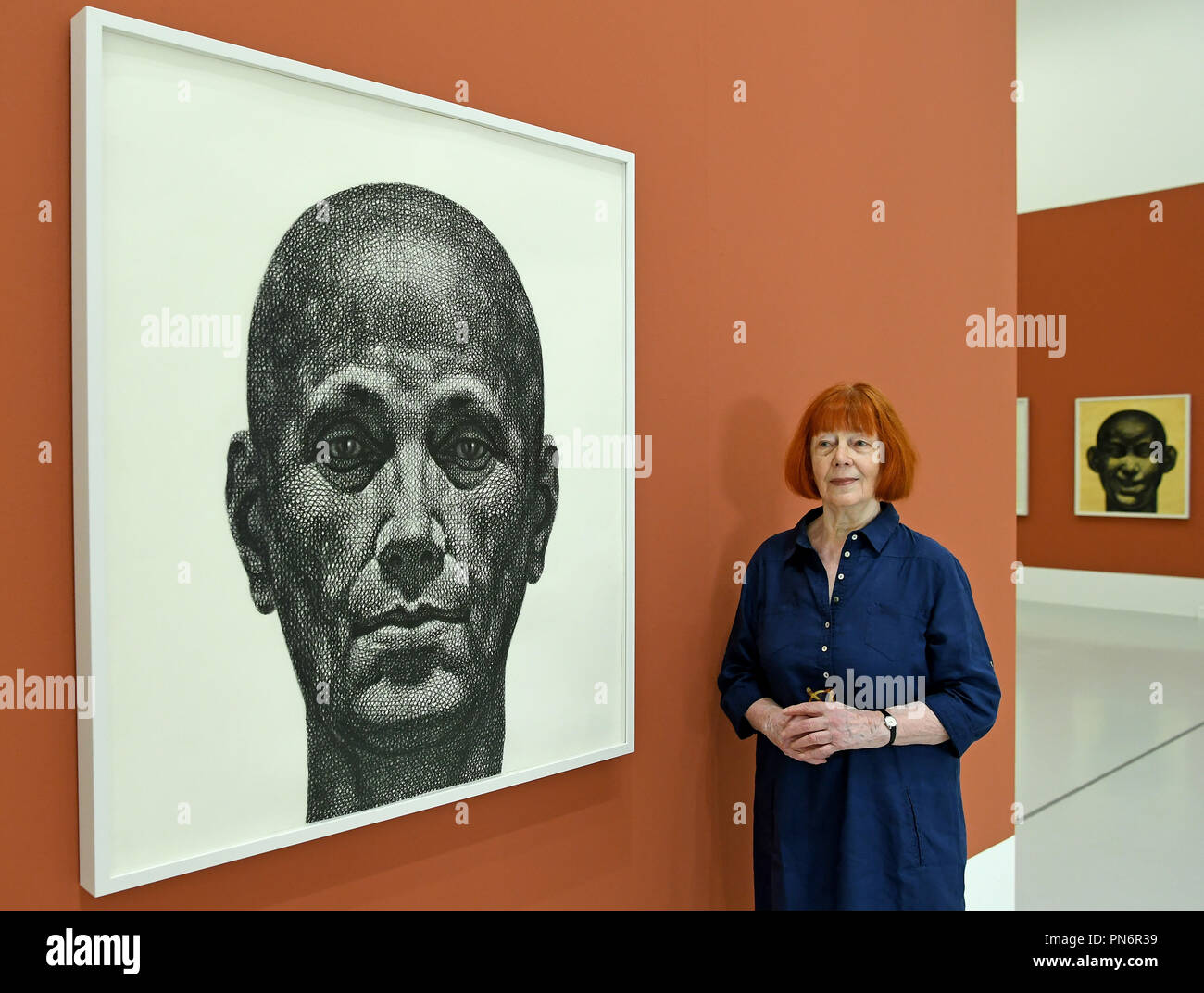 20 September 2018, Lower Saxony, Hanover: The Austrian artist ...