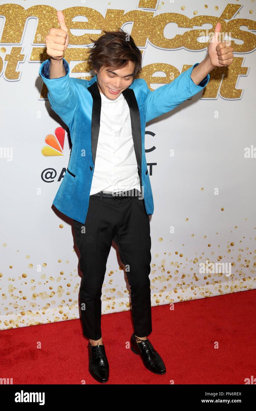 Los Angeles, CA, USA. 19th Sep, 2018. Winner of America's Got Talent ...