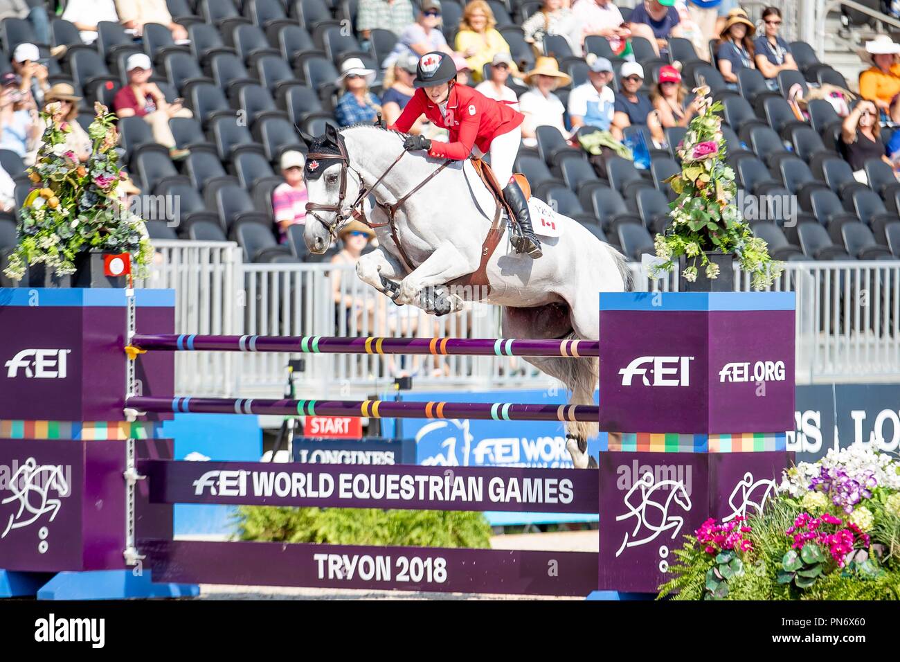 Kara Chad. Carona. CAN. Show Jumping. Team and individual Second ...