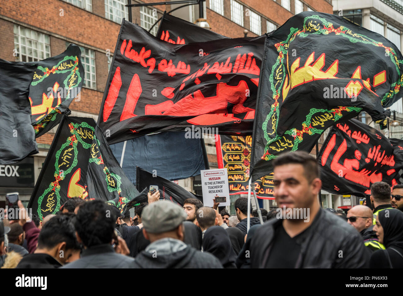 London, UK. 20th Septmber 2018. Ashura Day march - British Muslims ...