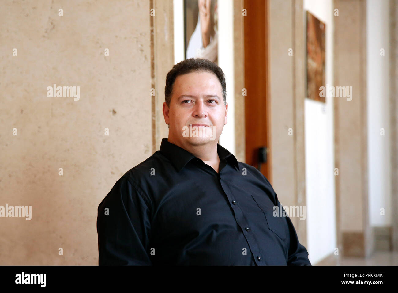 Sebastian Marroquin, Juan Pablo Escobar Roma 20/09/2018. Stampa Estera ...