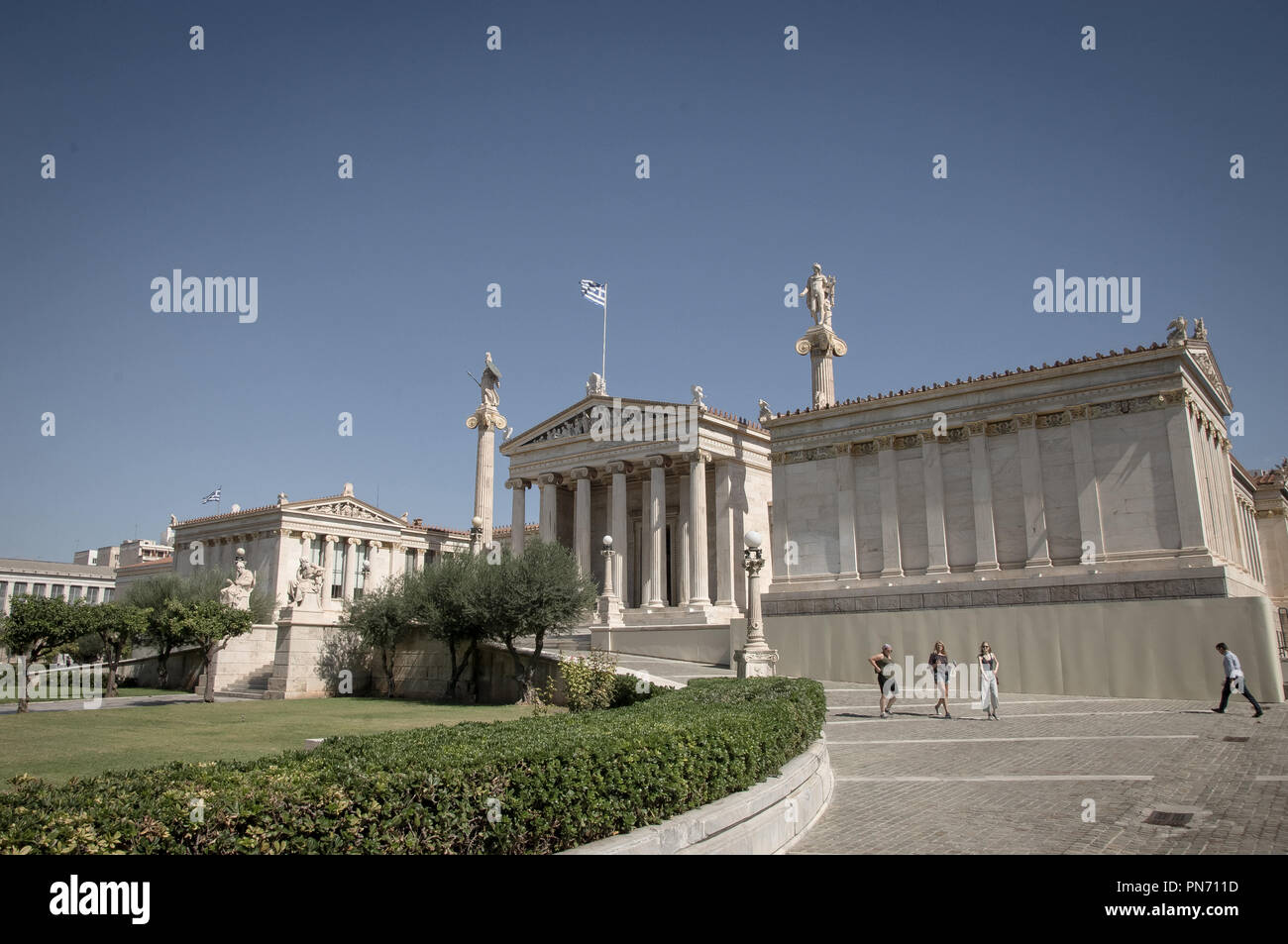 Athens, Greece. 20th Sep, 2018. The Academy of Athens is a part of ...