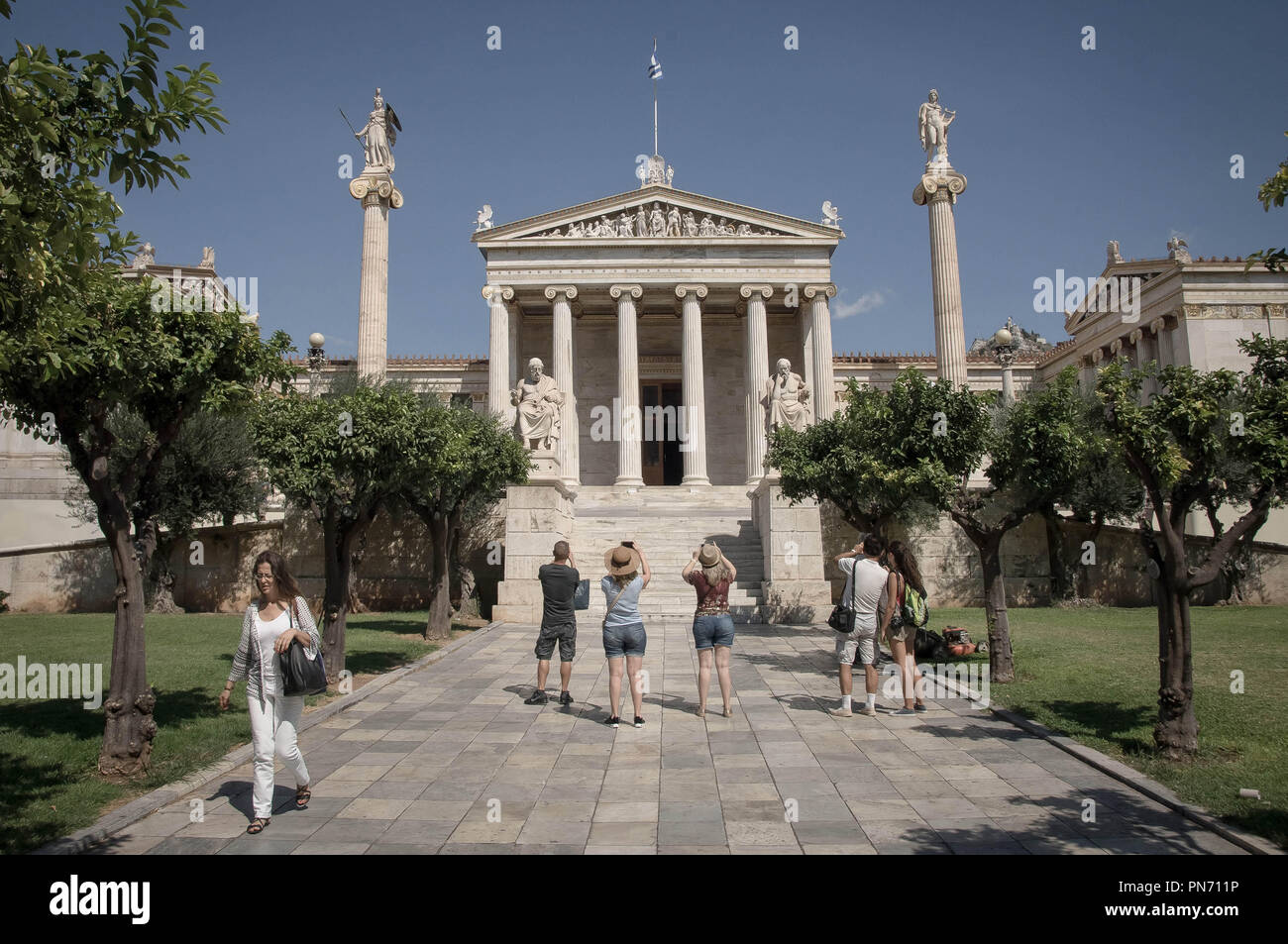 Athenian trilogy hi-res stock photography and images - Alamy