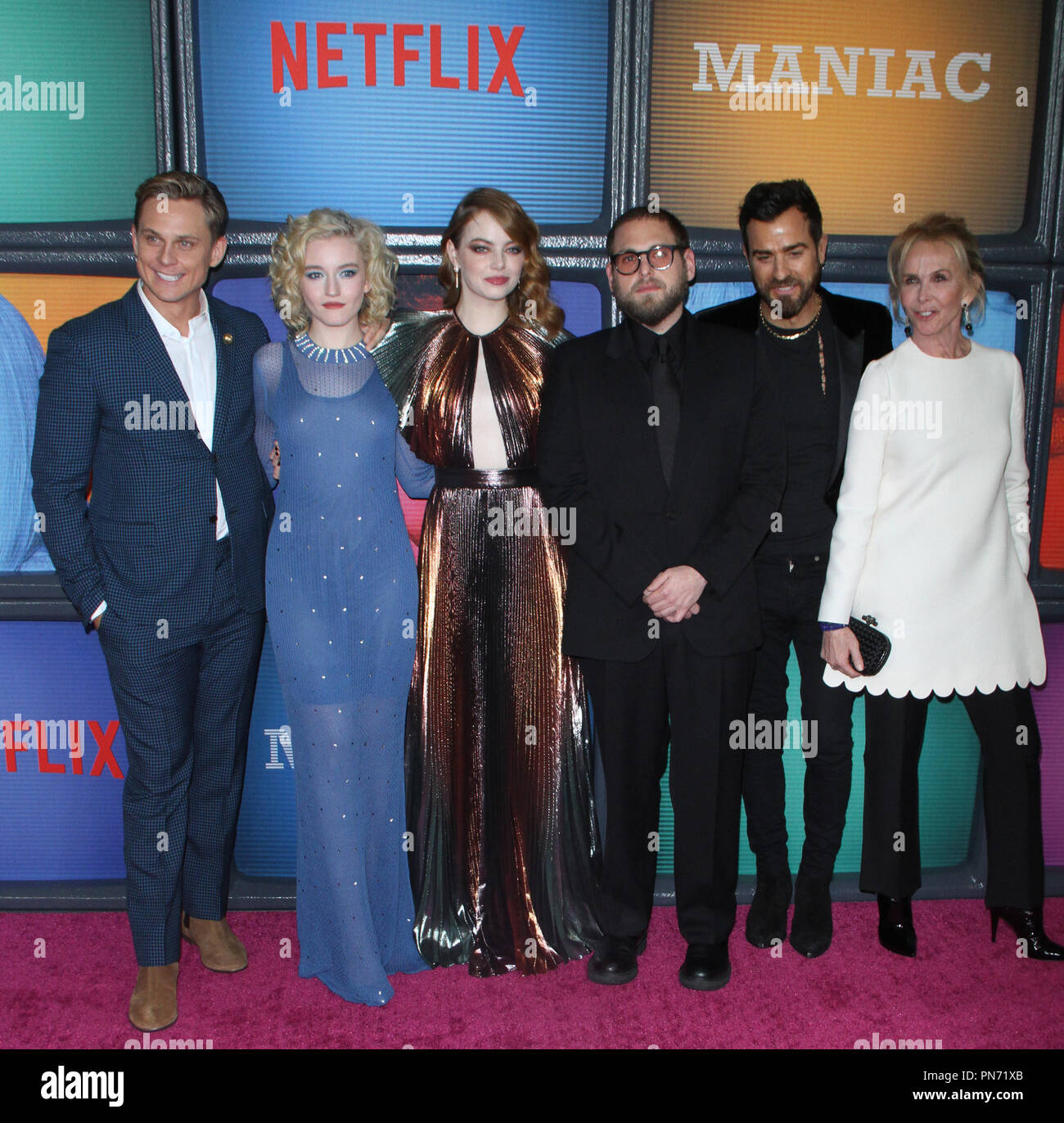 September 20, 2018 Billy Magnussen, Julia Garner, Emma Stone, .Jonah ...