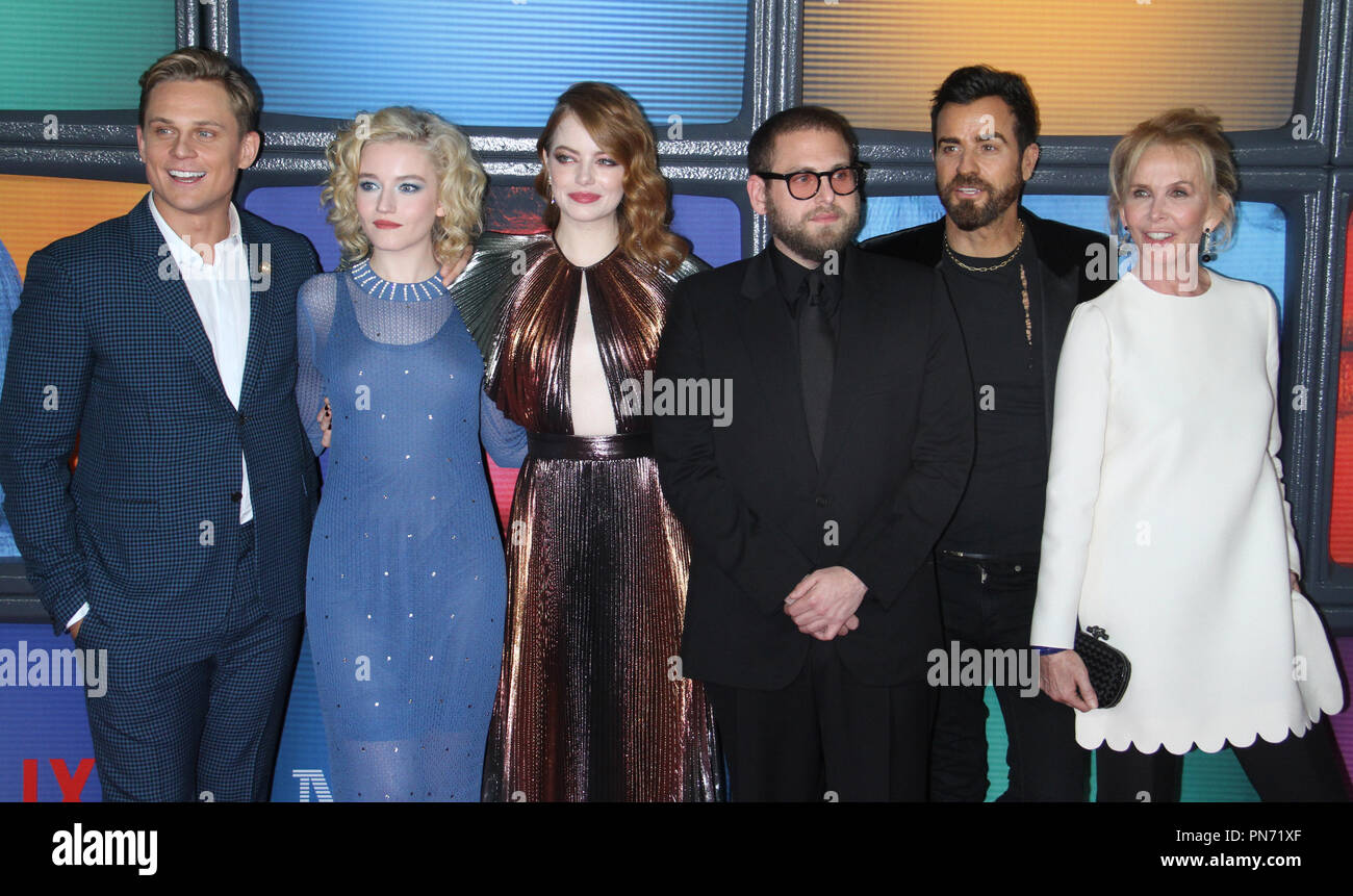 September 20, 2018 Billy Magnussen, Julia Garner, Emma Stone, .Jonah ...