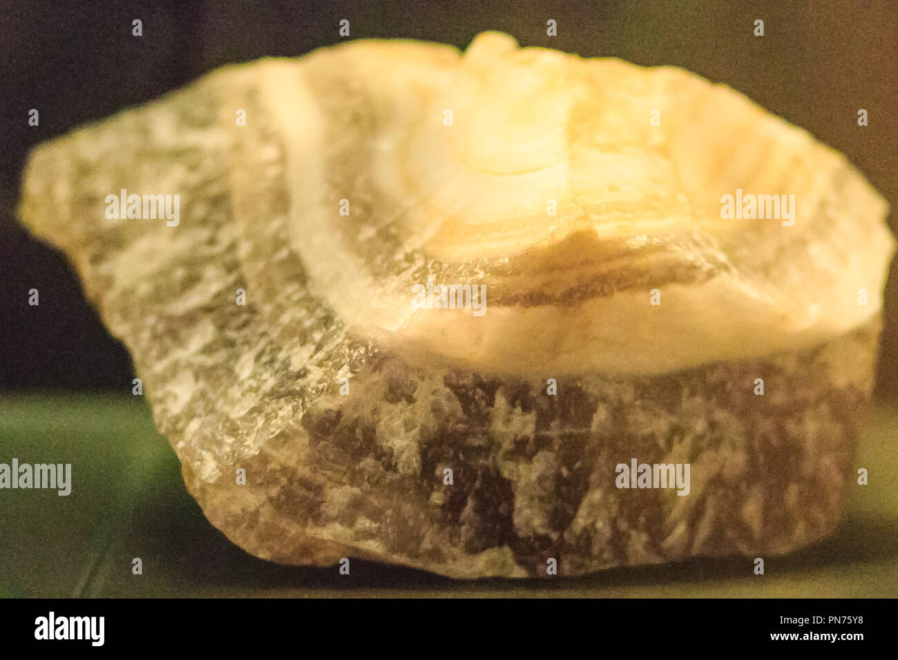 Fluorite rock specimen from mining and quarrying industries. Fluorite ...