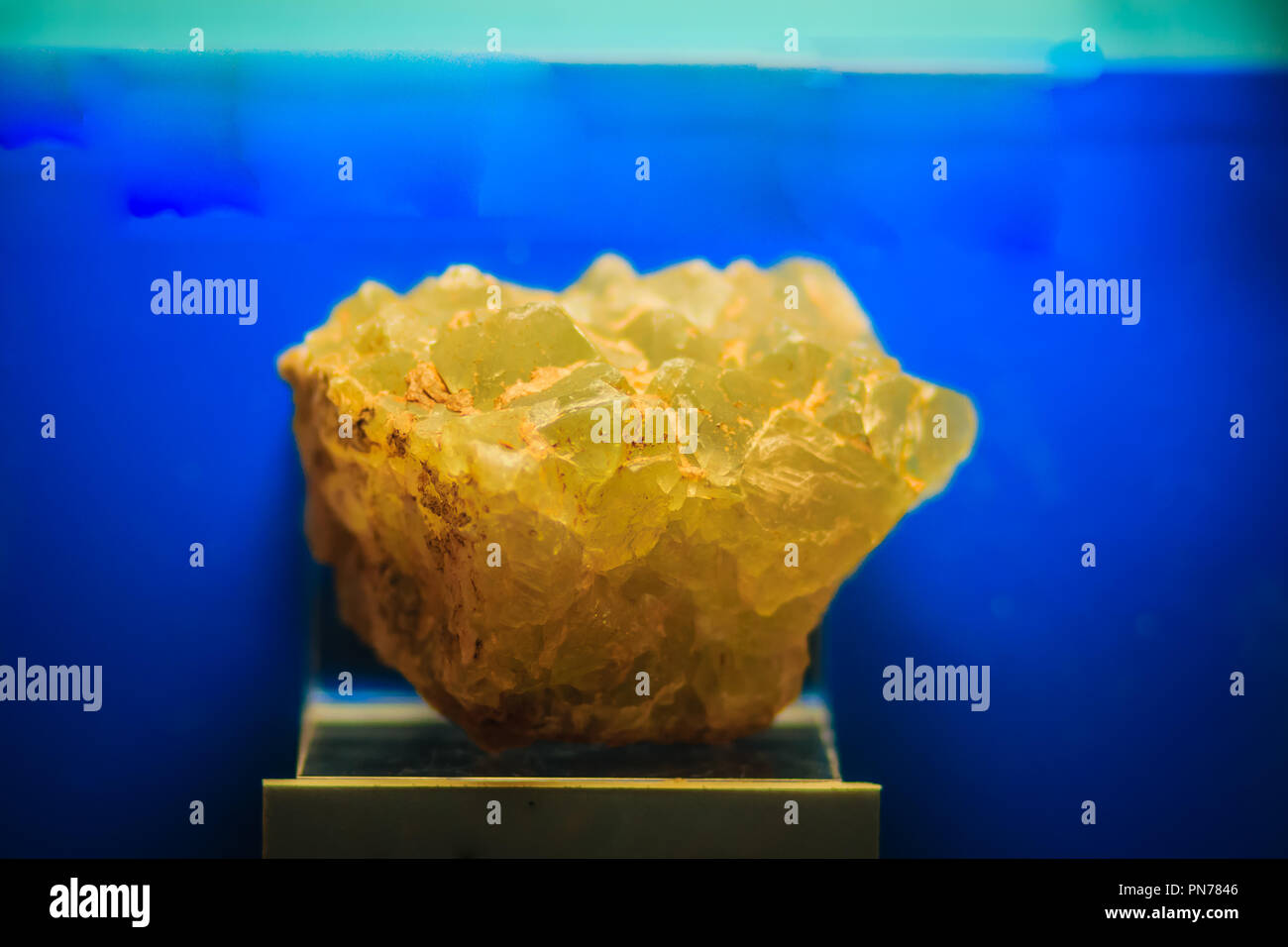 Fluorite rock specimen from mining and quarrying industries. Fluorite ...