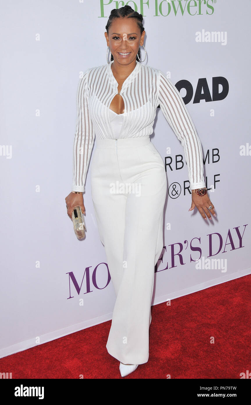 Mel B at the "Mother's Day" Los Angeles Premiere held at the TCL ...