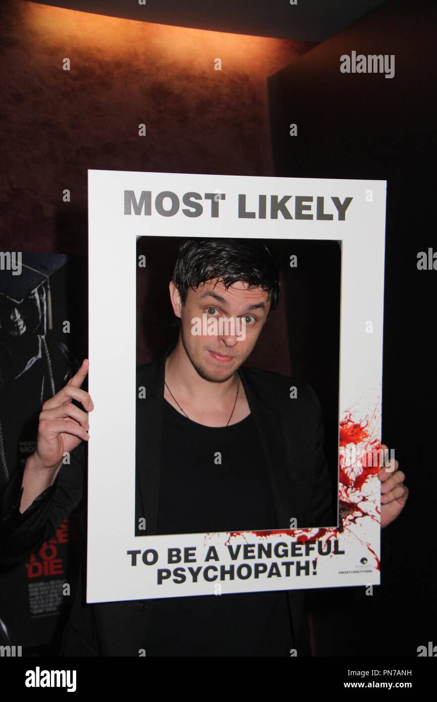 Chad Addison 05/12/2016 Los Angeles premiere of "Most Likely to Die ...