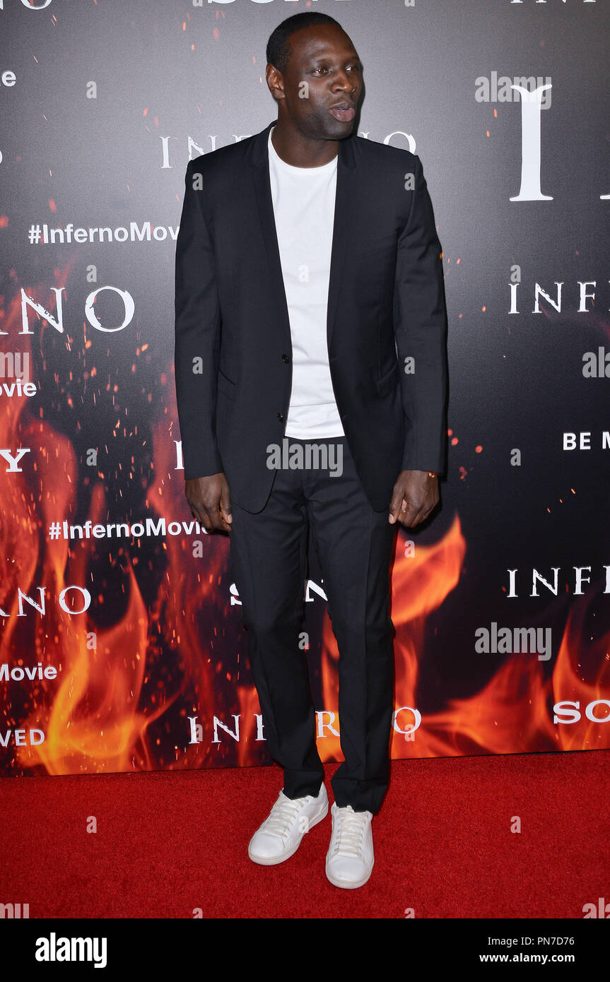 Omar Sy at the special screening of "Inferno" held at the Directors ...