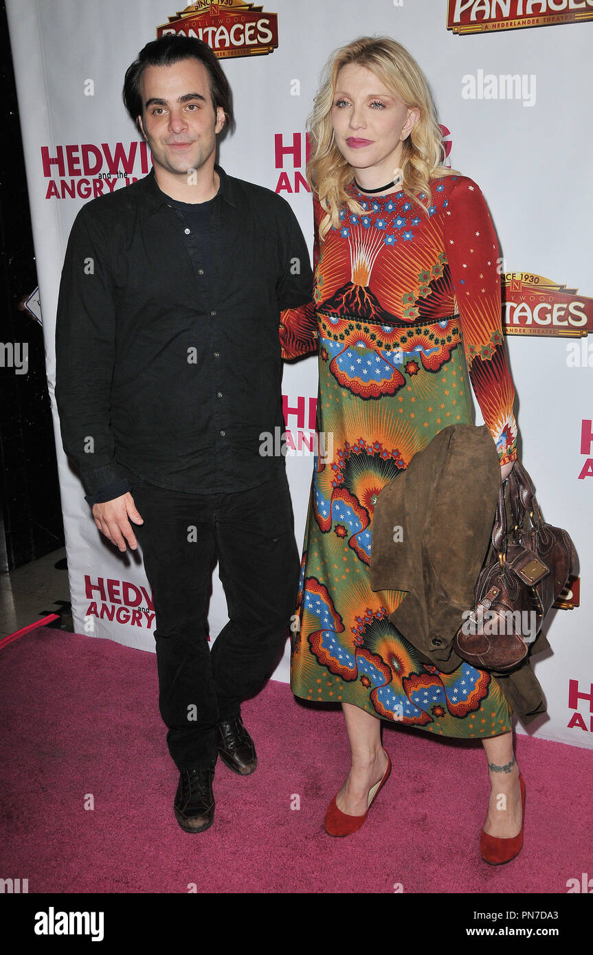 Nicholas Jarecki, Courtney Love at the "Hedwig And The Angry Inch ...