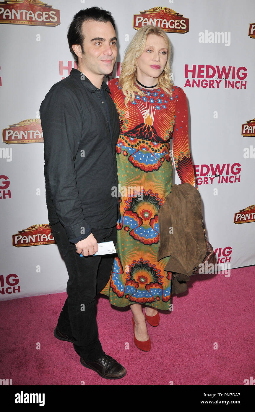 Nicholas Jarecki, Courtney Love at the "Hedwig And The Angry Inch ...