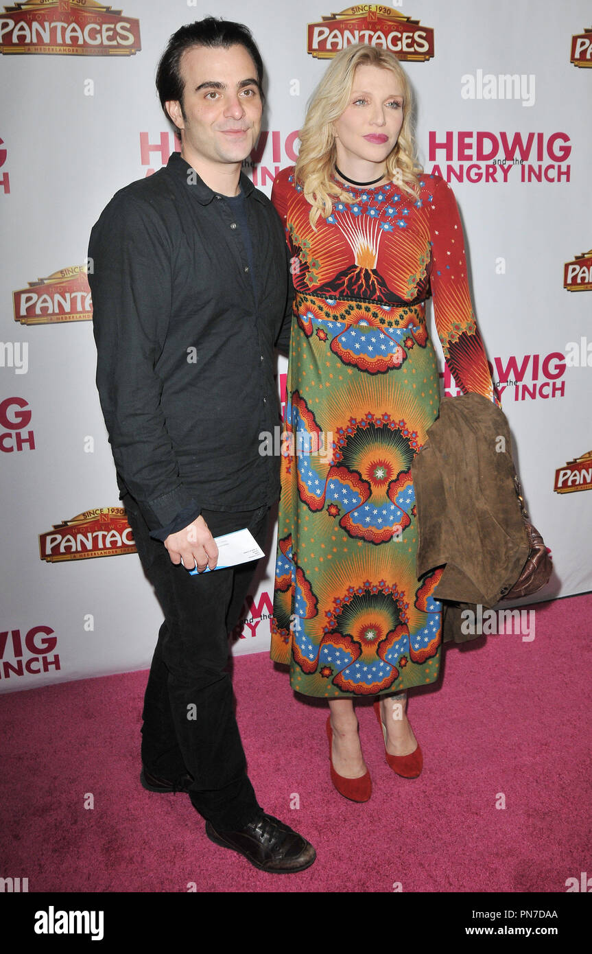 Nicholas Jarecki, Courtney Love at the "Hedwig And The Angry Inch ...
