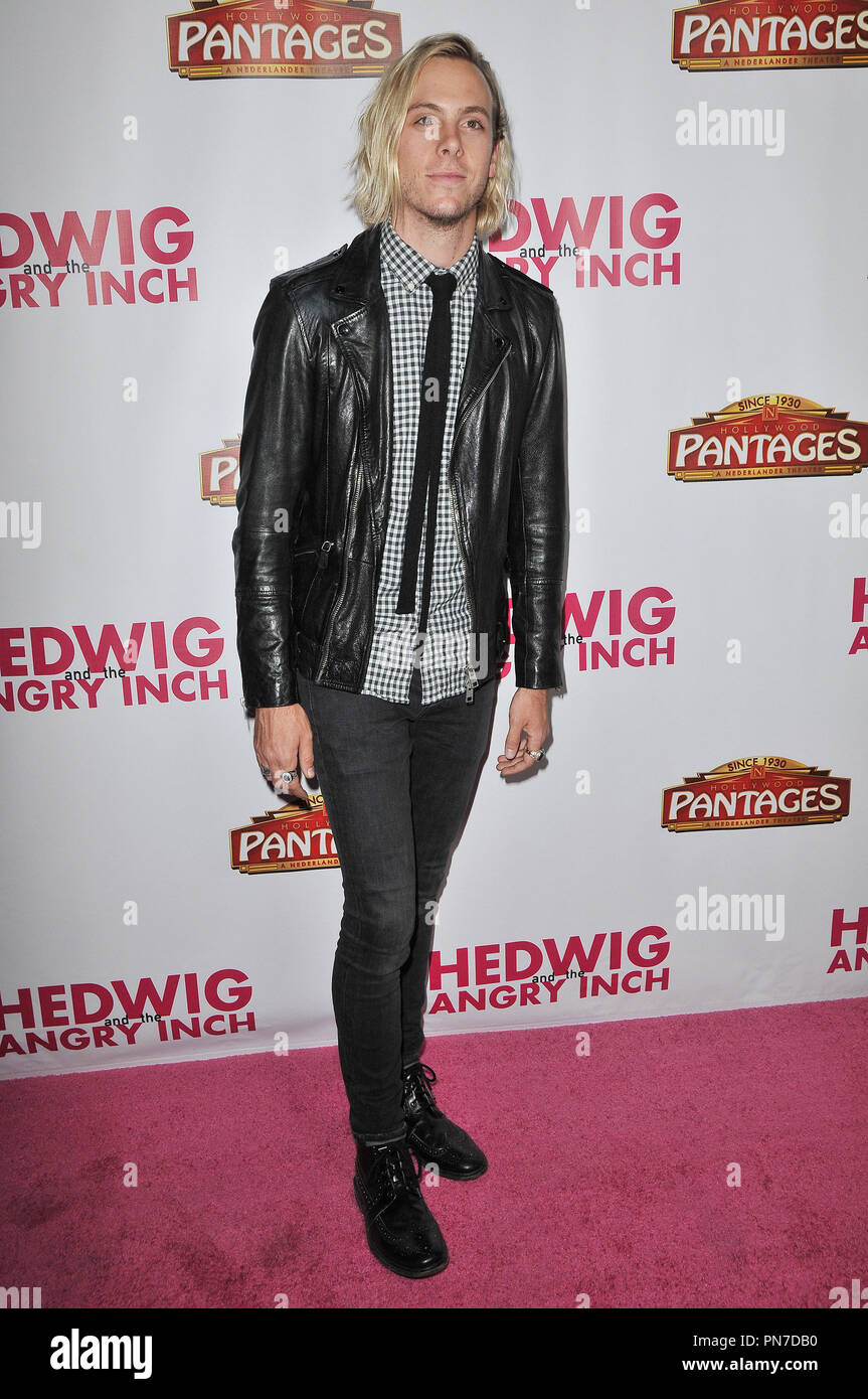 Riker Lynch at the "Hedwig And The Angry Inch" Opening Night held at ...