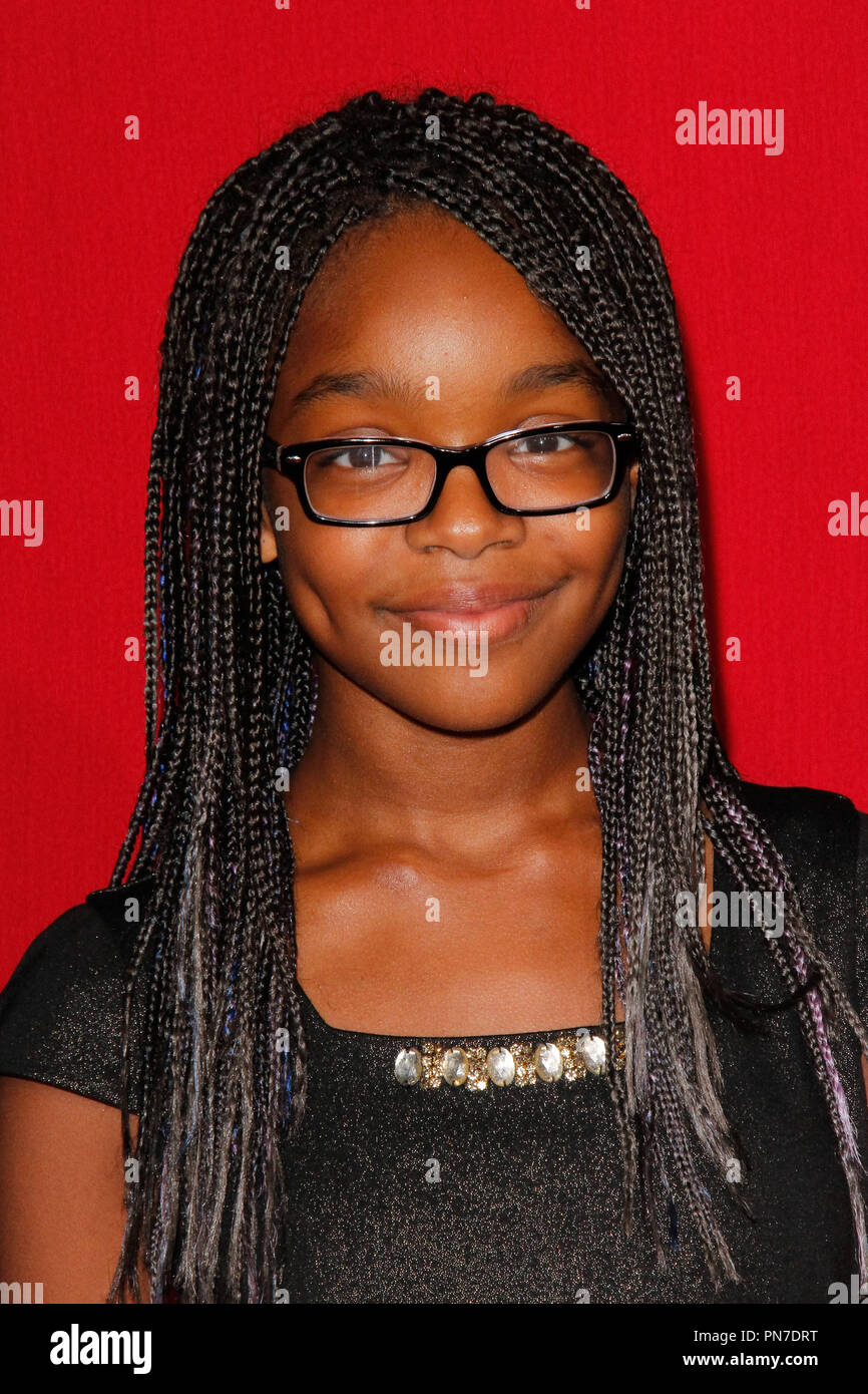 Marsai Martin at the World Premiere of Universal Pictures' "Almost ...