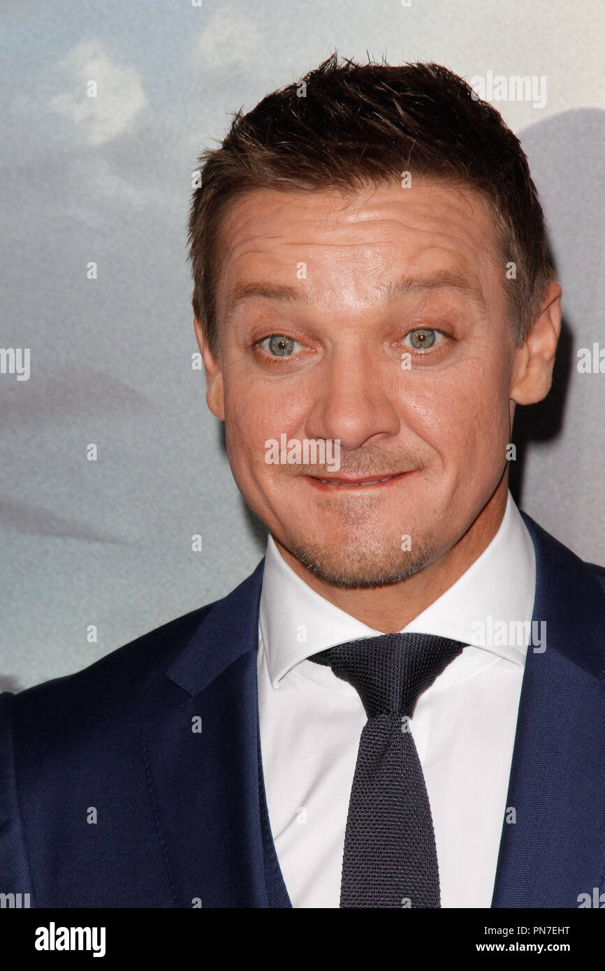 Jeremy Renner at the LA Premiere of Paramount Pictures' "Arrival" held ...