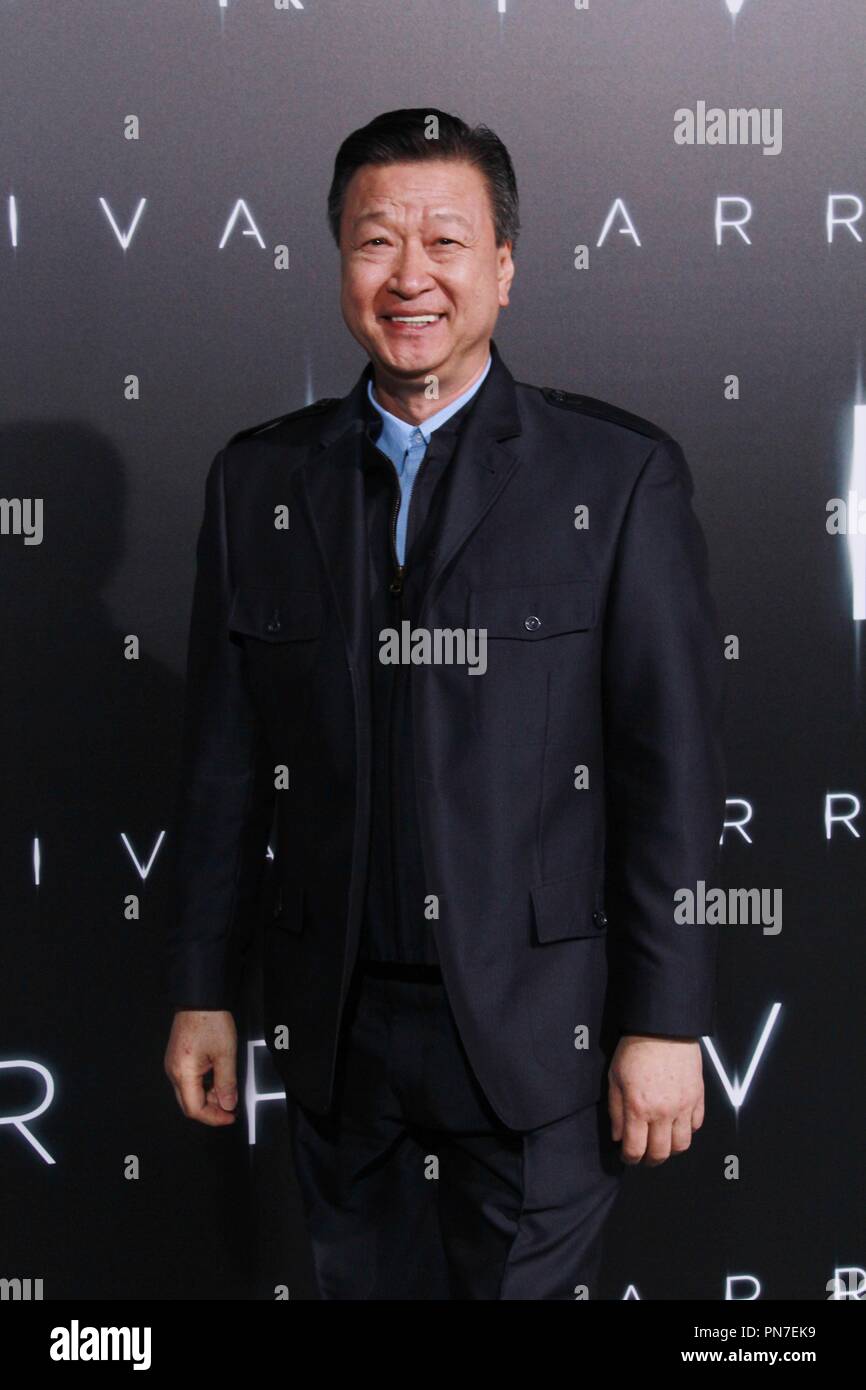 Tzi Ma 11/06/2016 The Los Angeles Premiere of "Arrival" held at the ...