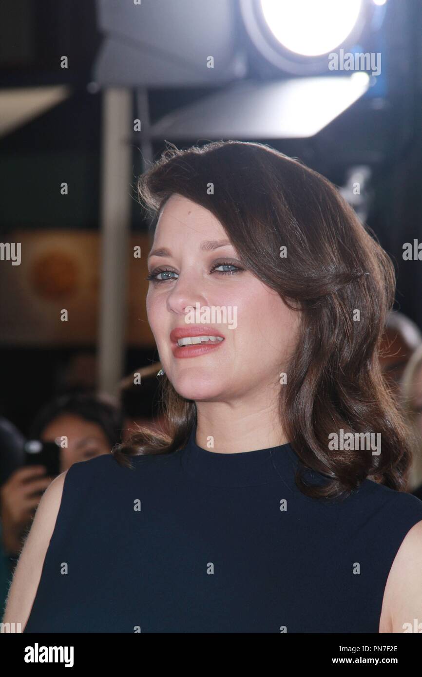 Marion Cotillard 11/09/2016 Premiere of "Allied" held at the Regency ...