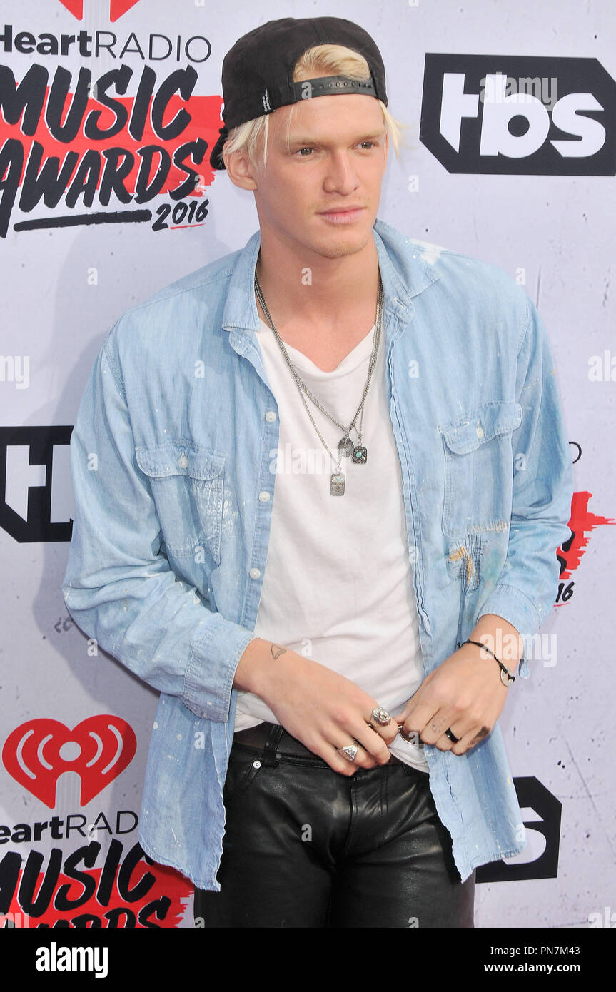 Cody Simpson at the 2016 iHeartRadio Music Awards held at The Forum in ...